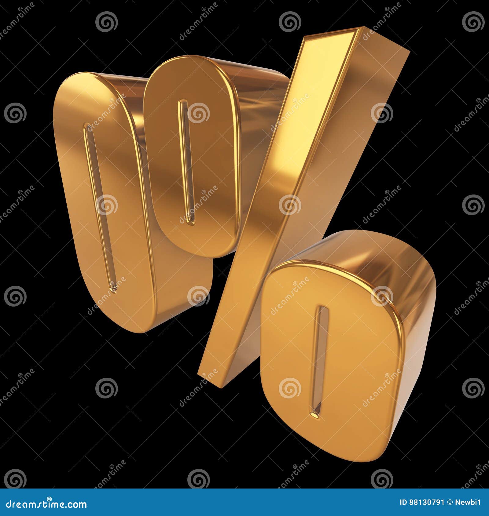 Null Percent on Black Background Stock Illustration - Illustration of ...