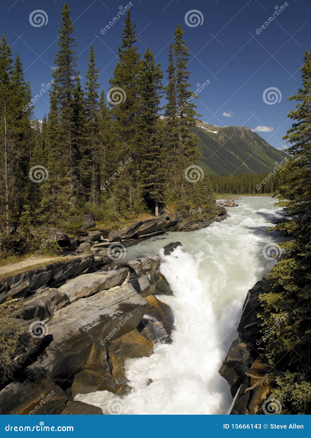 Numa Falls - British Columbia - Canada Stock Image - Image of british ...