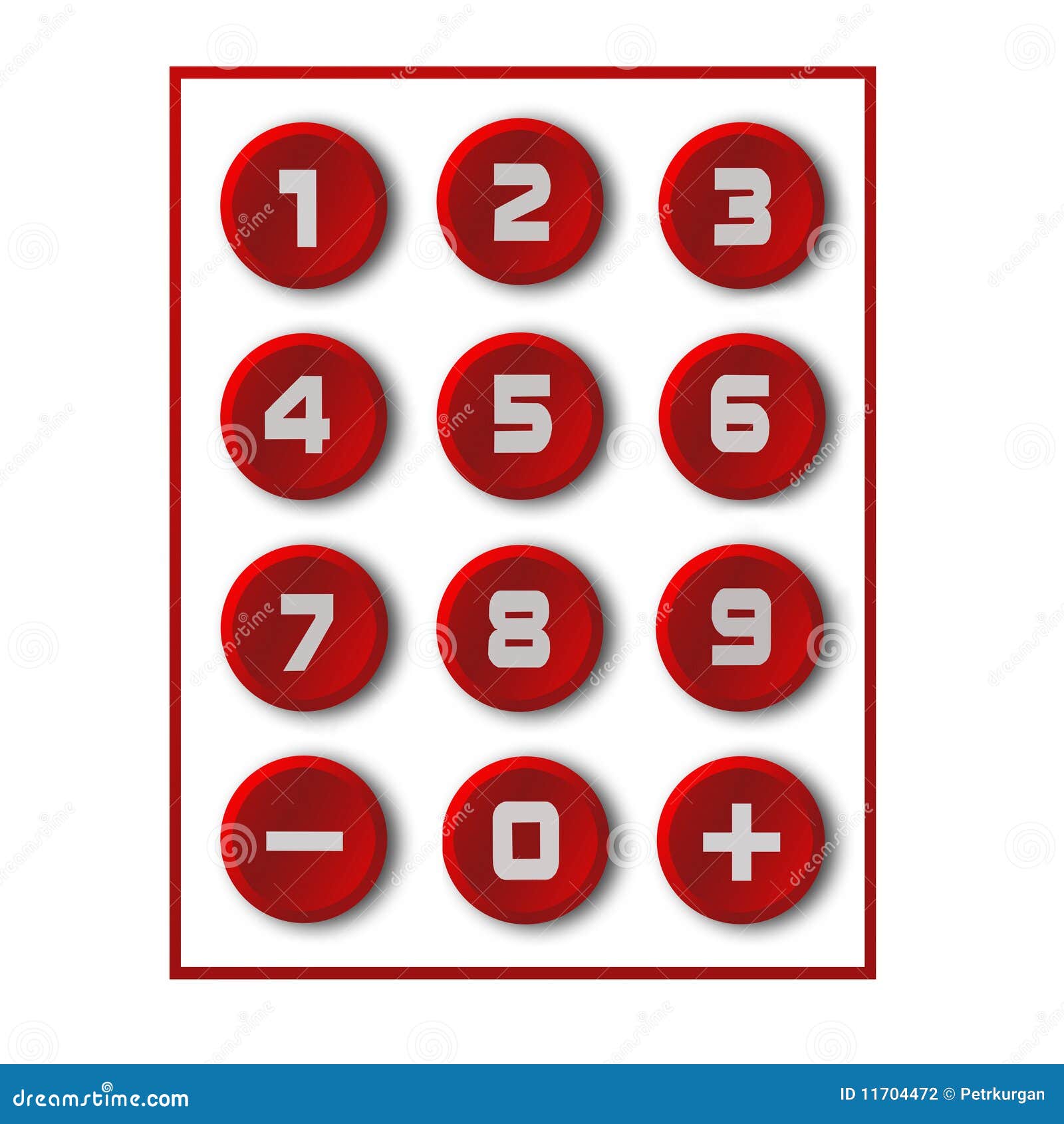 Number stock illustration. Illustration of technical - 11704472