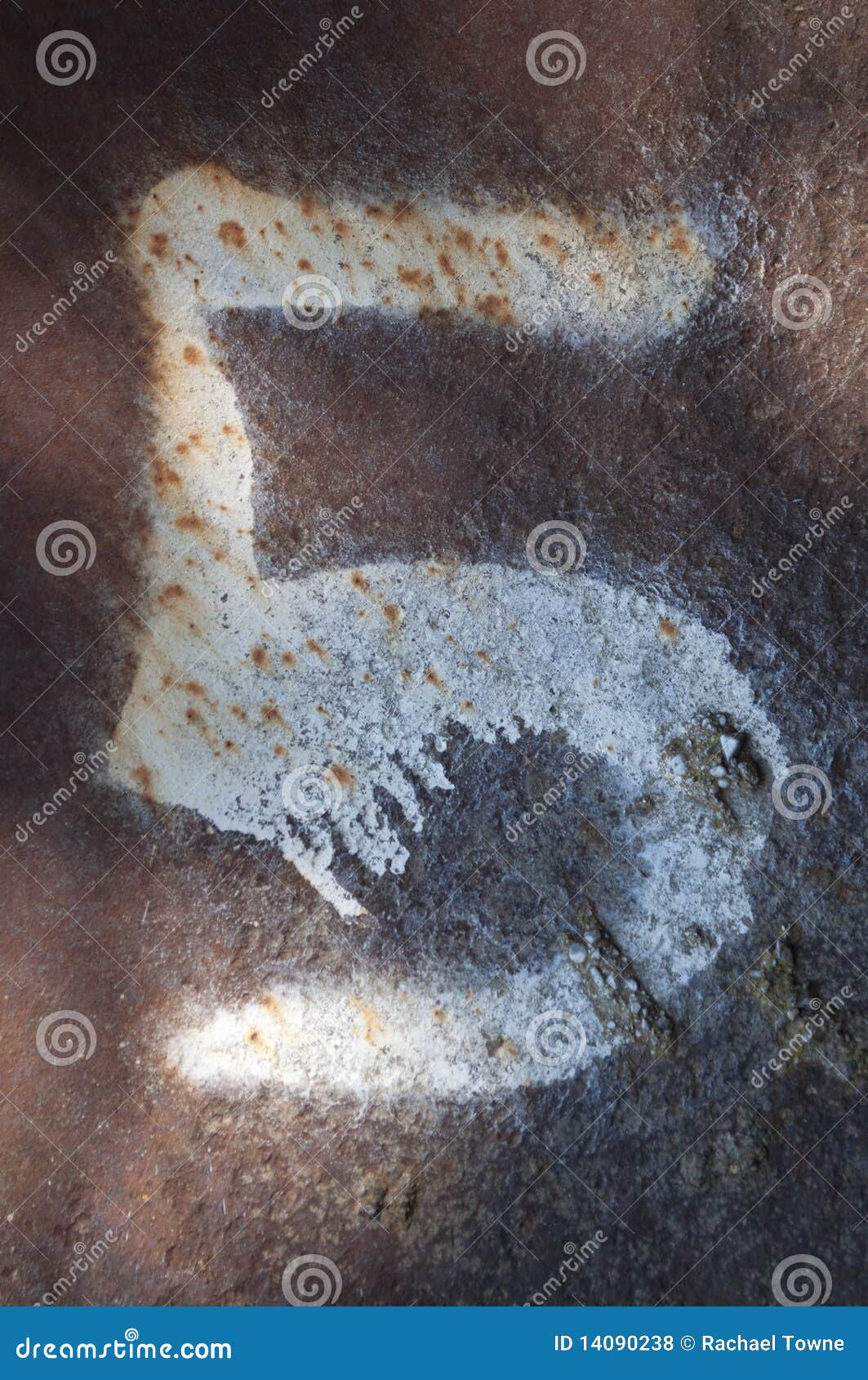 The Number 5 stock photo. Image of rust, numbers, grungy - 14090238