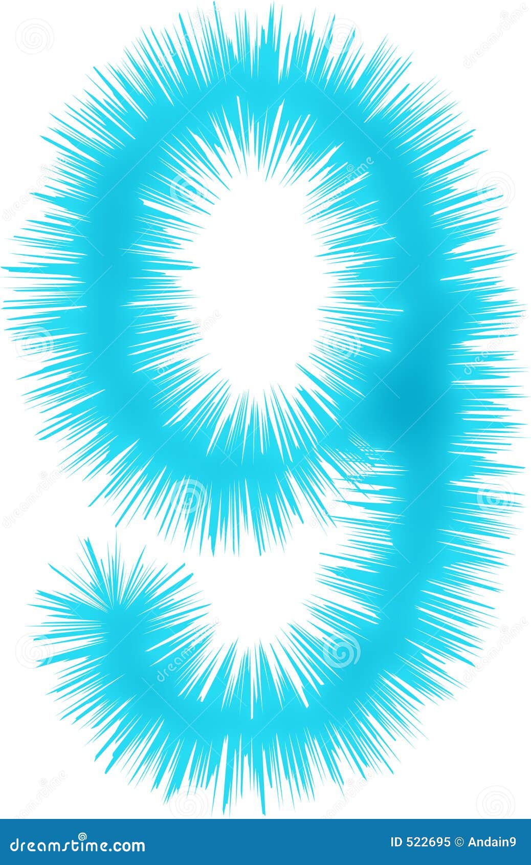 Number stock illustration. Illustration of number, shows - 522695