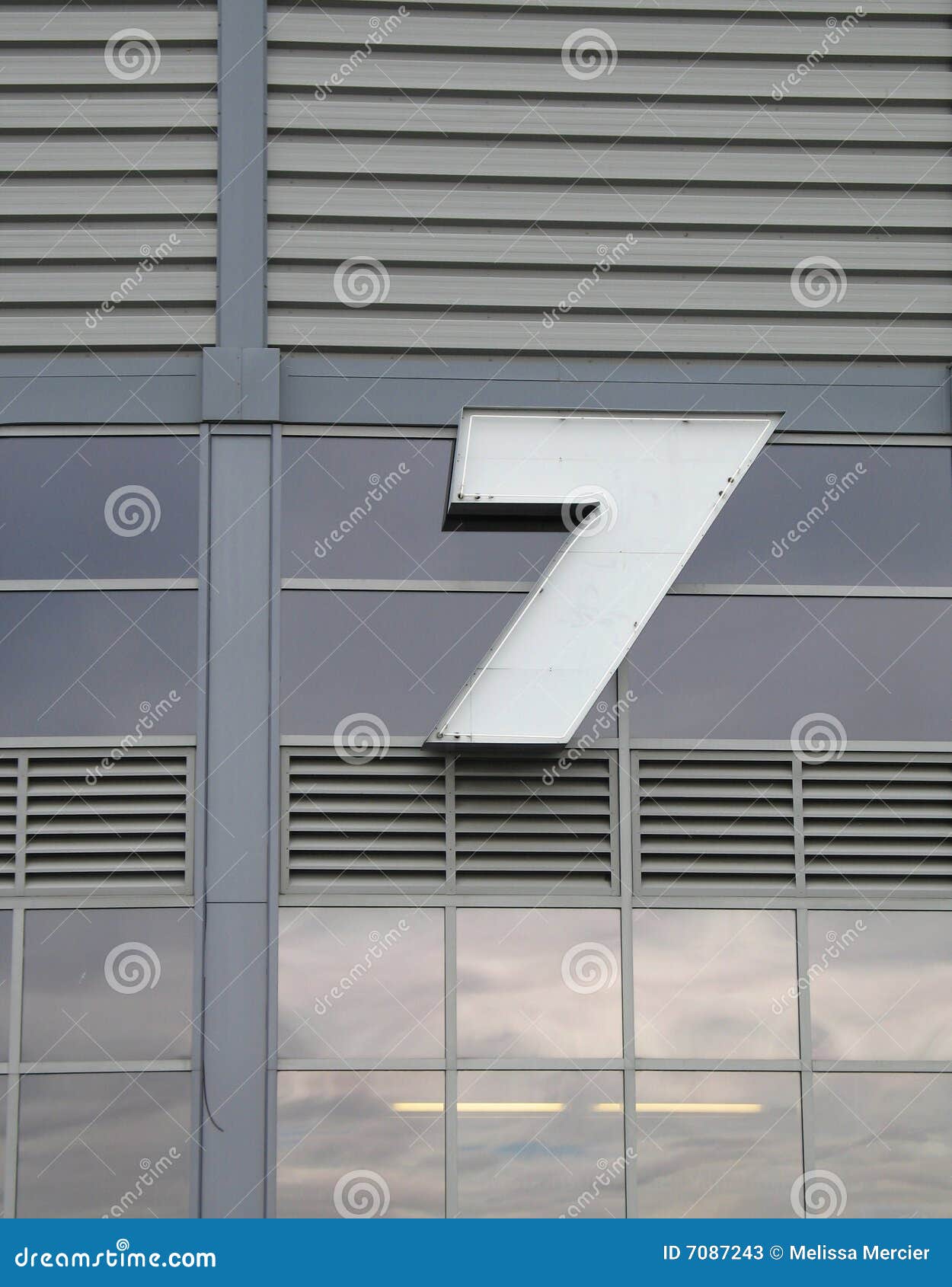 Number 7 stock image. Image of exterior, seven, identification - 7087243