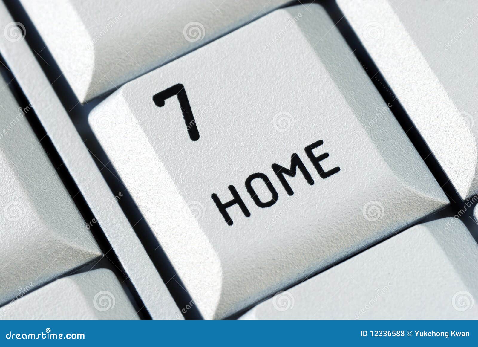 The number 7 key stock photo. Image of activate, computer - 12336588