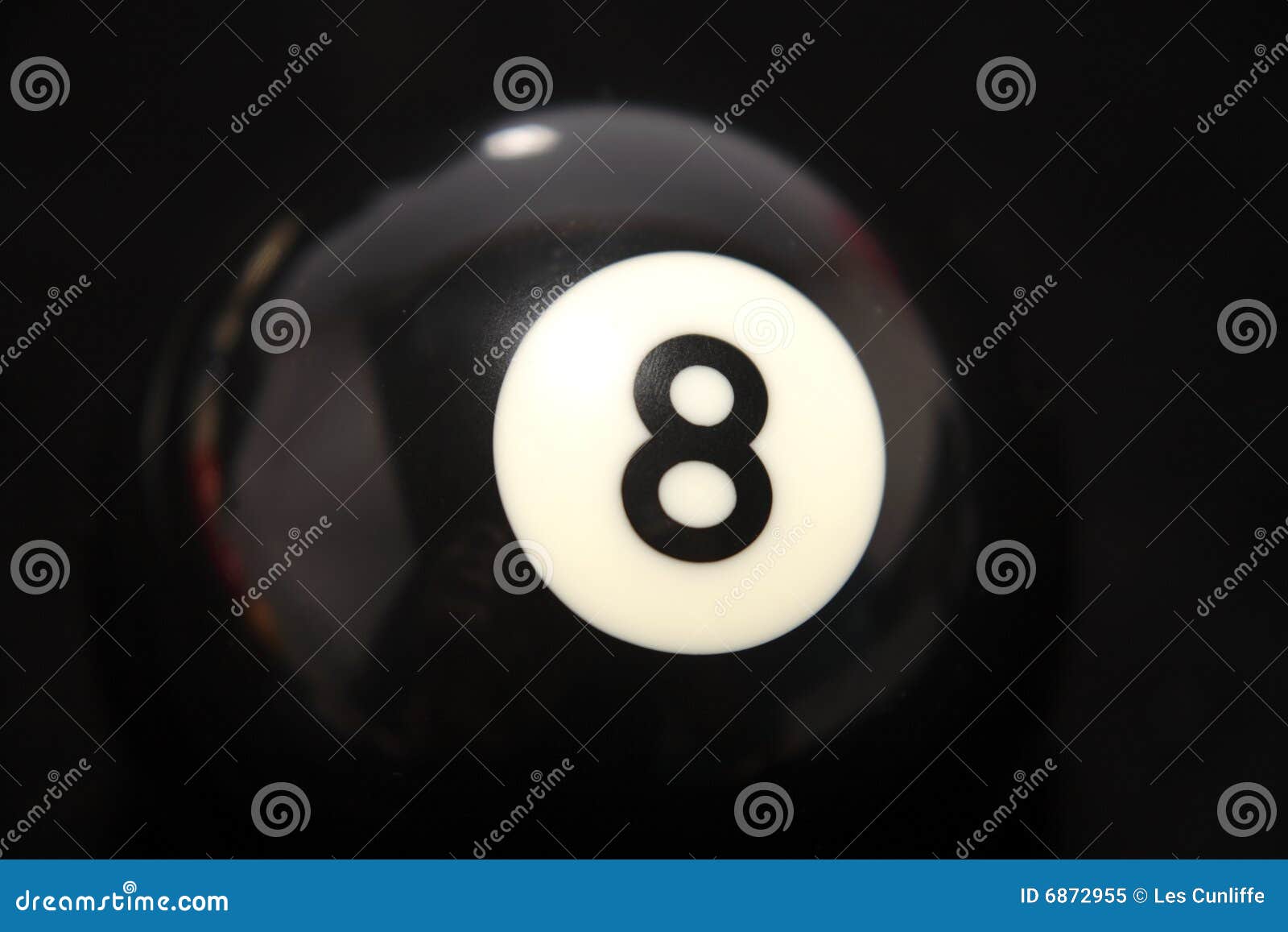 Number 8 Pool ball stock image. Image of ball, sport, billiards - 6872955