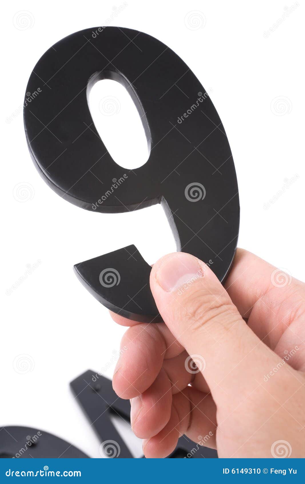 Number 9 stock photo. Image of symbol, number, nine, sign - 6149310