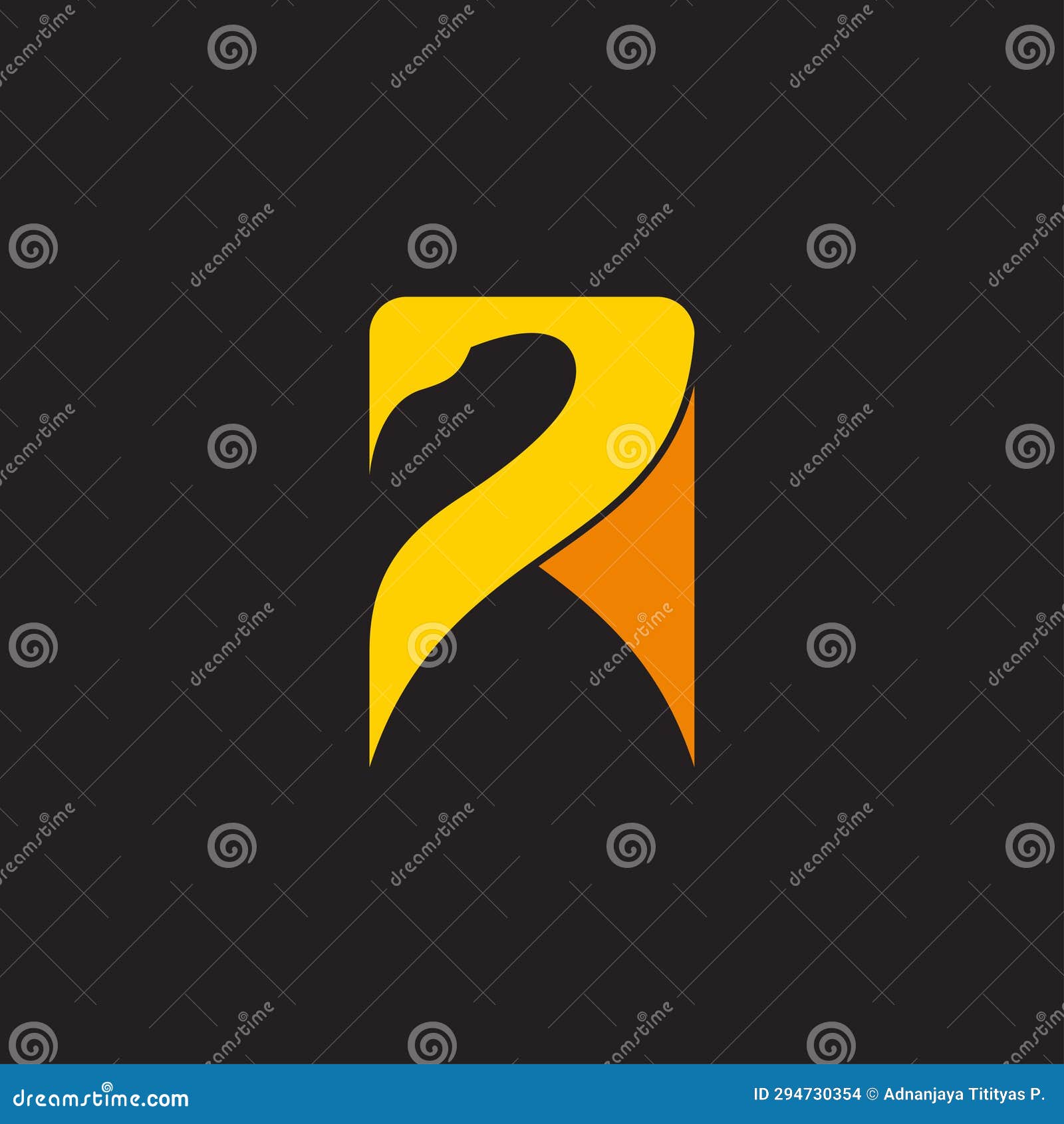 Number 7 Abstract Bird Symbol Logo Vector Stock Vector - Illustration ...