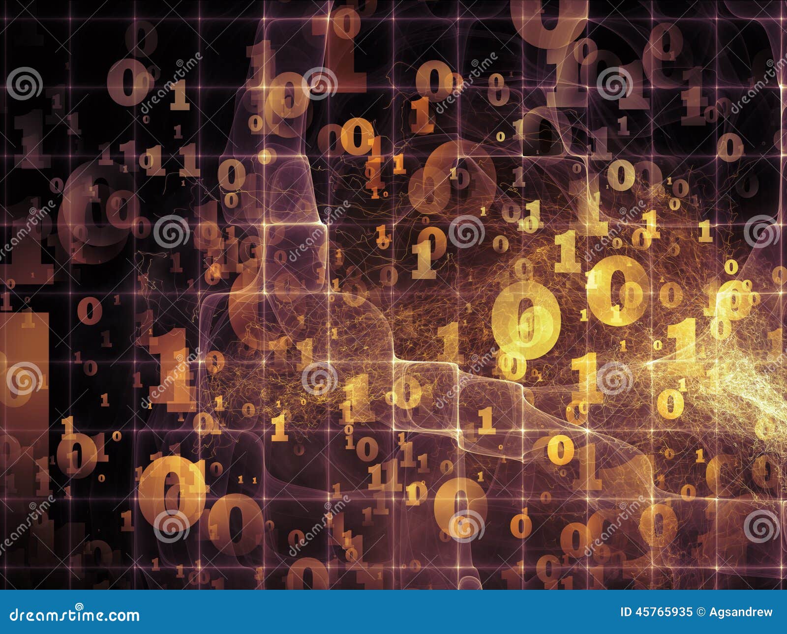 Number Abstraction stock image. Image of imagination - 45765935