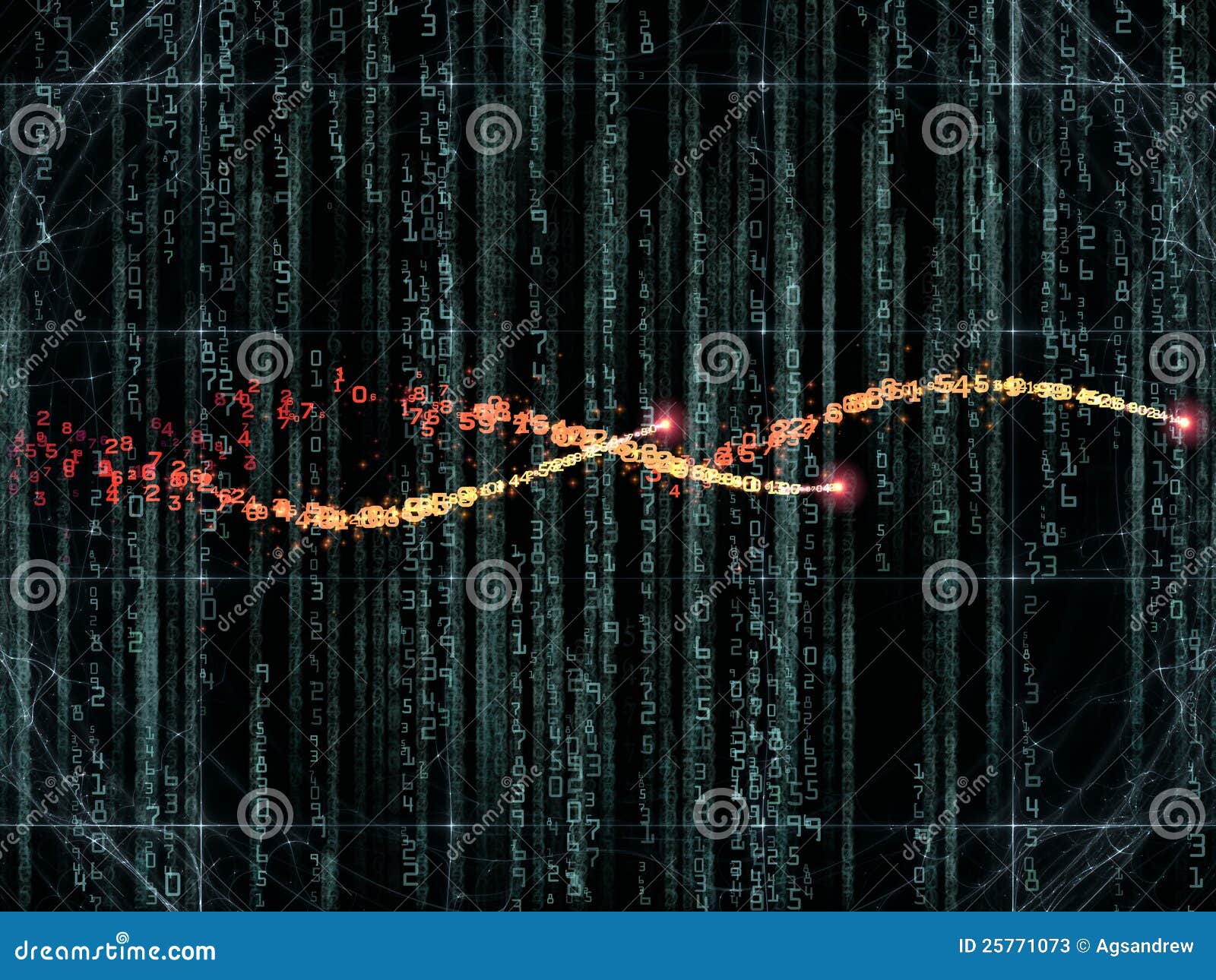 Number Backdrop stock illustration. Illustration of information - 25771073