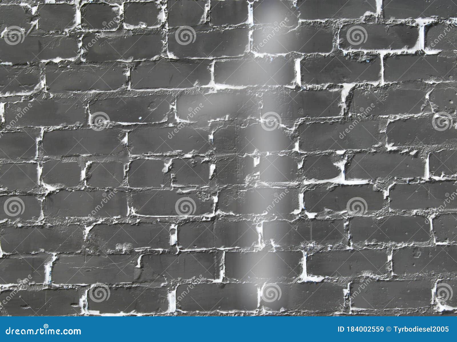 Number 1 on the Background of a Black Brick Wall. Stock Image - Image ...