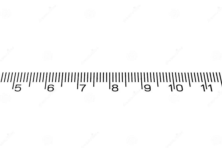 Ruler Number Guide / Background Stock Photo - Image of fresh, group ...