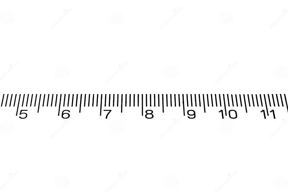 Ruler Number Guide / Background Stock Photo - Image of fresh, group ...