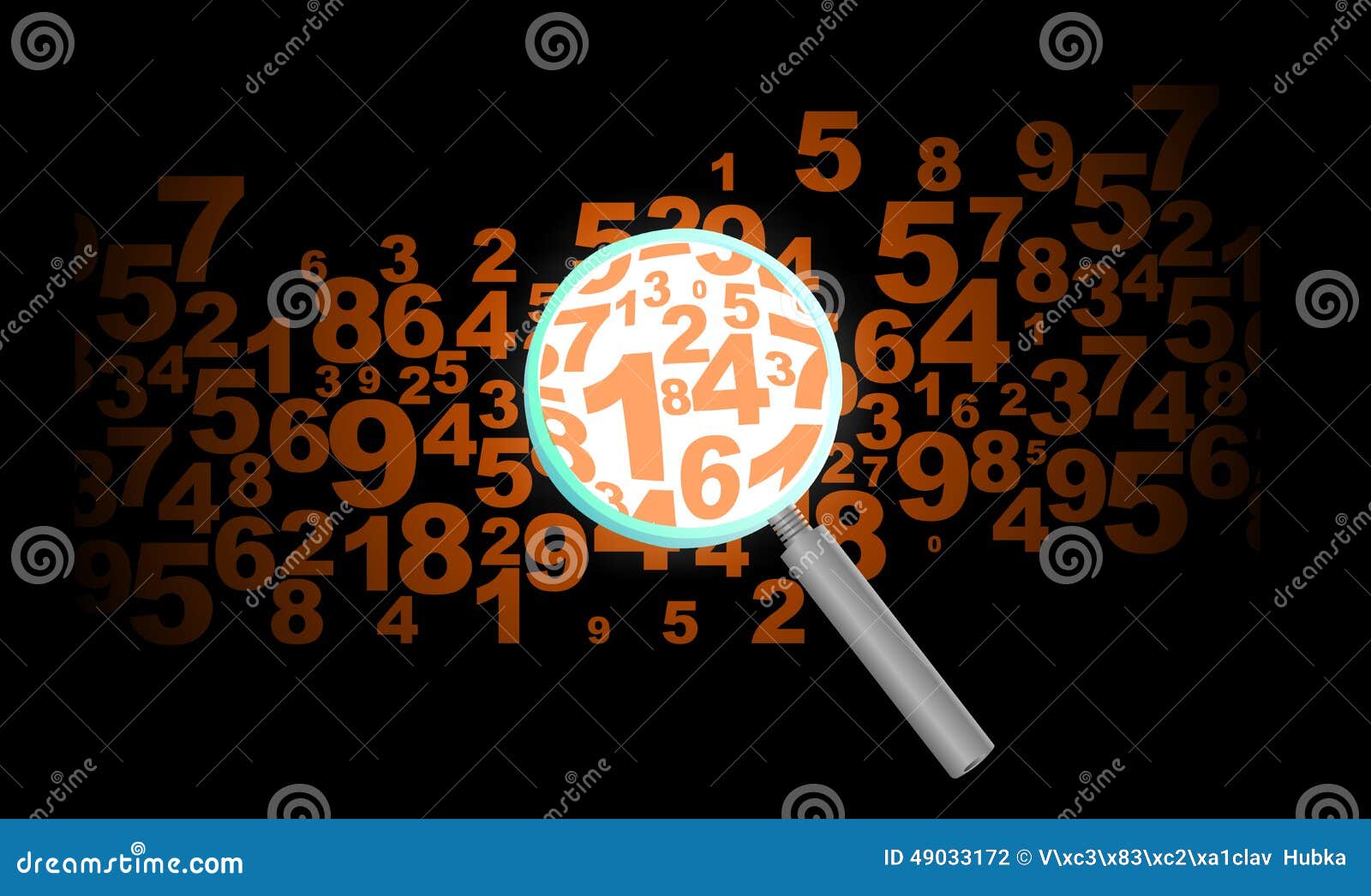 Number Background Zoom Stock Photography | CartoonDealer.com #49033172