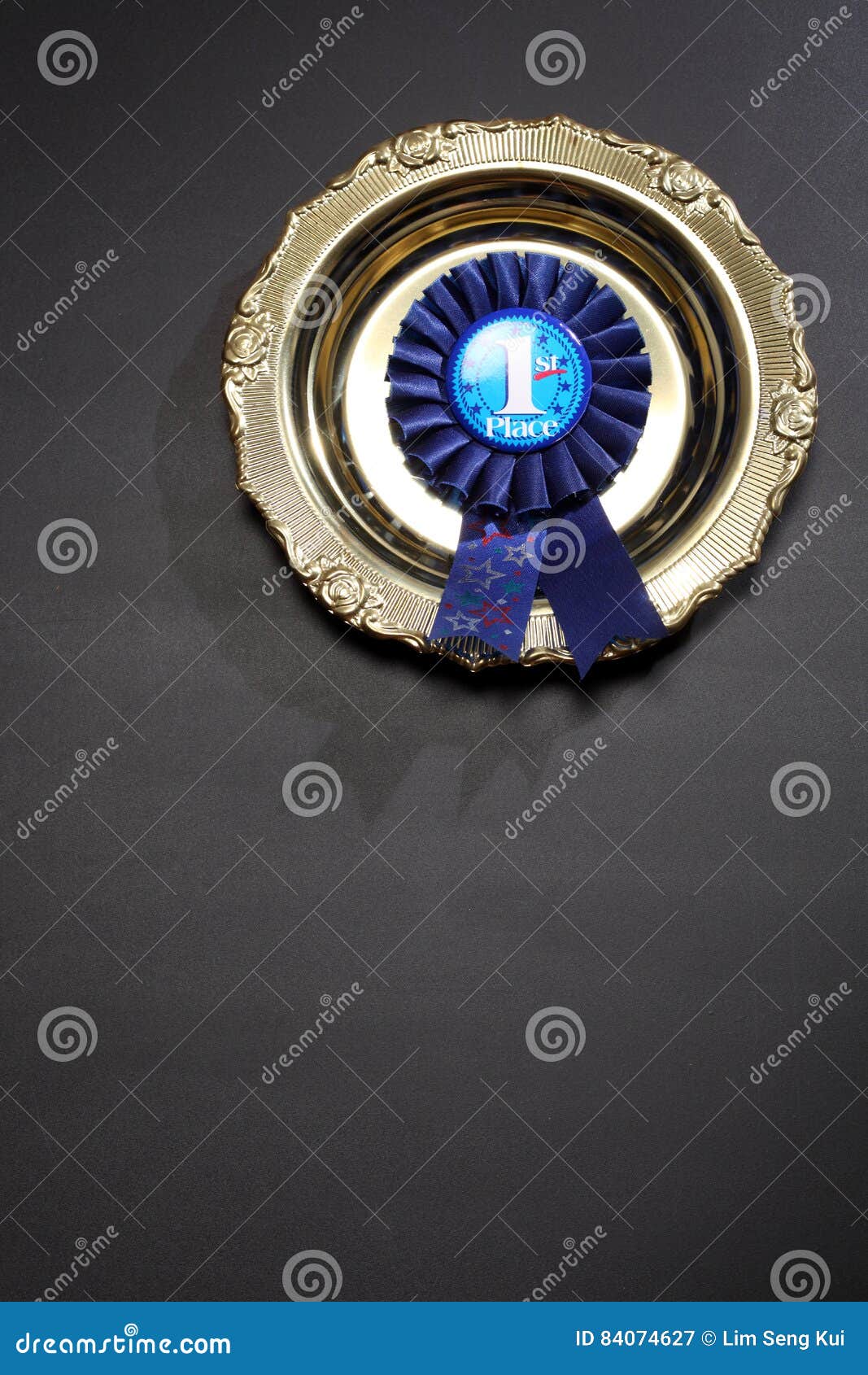 Number 1 badge stock image. Image of rosette, victory - 84074627