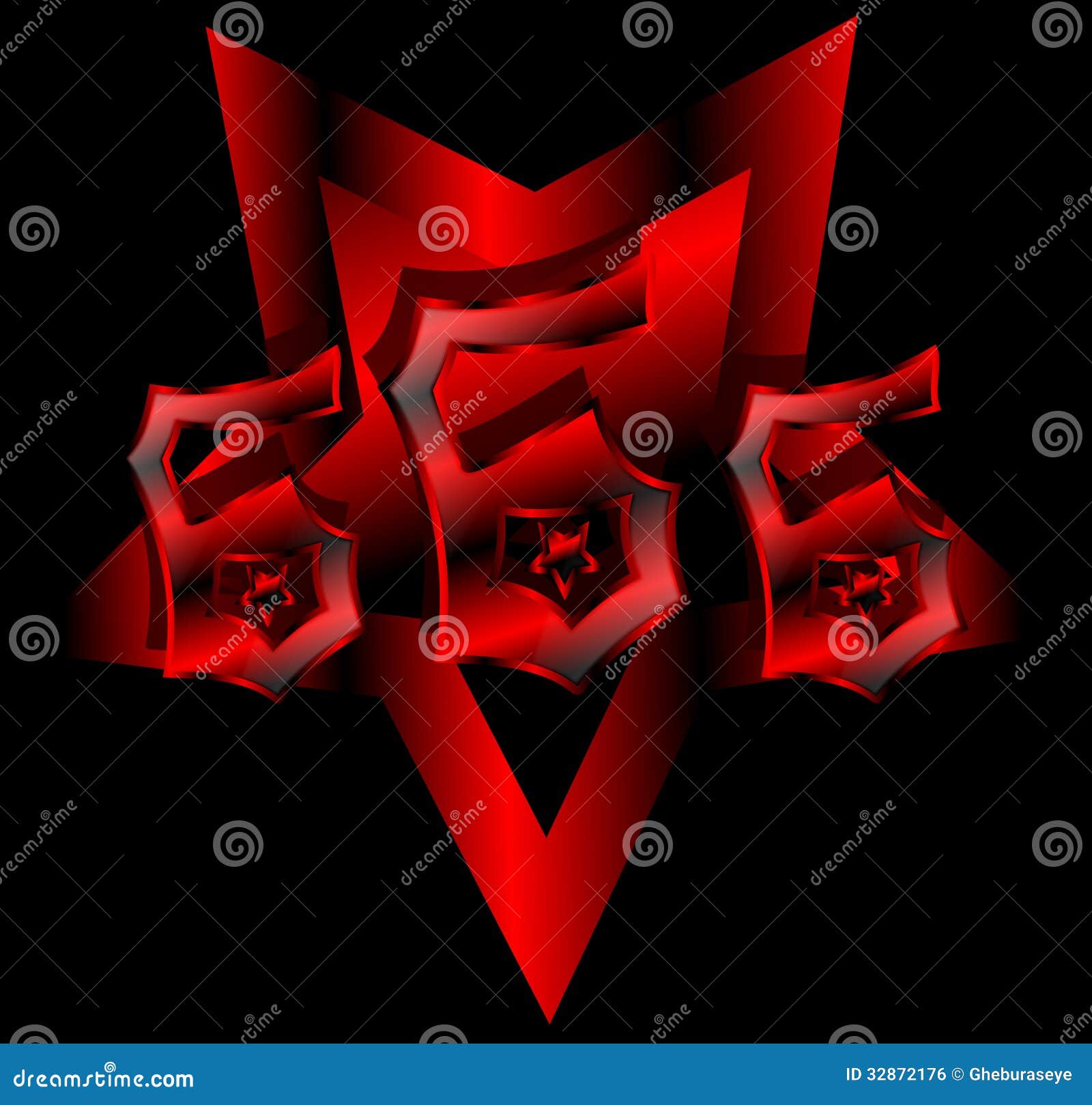 Number 666 As Antichrist Sign Royalty-Free Stock Photo | CartoonDealer ...