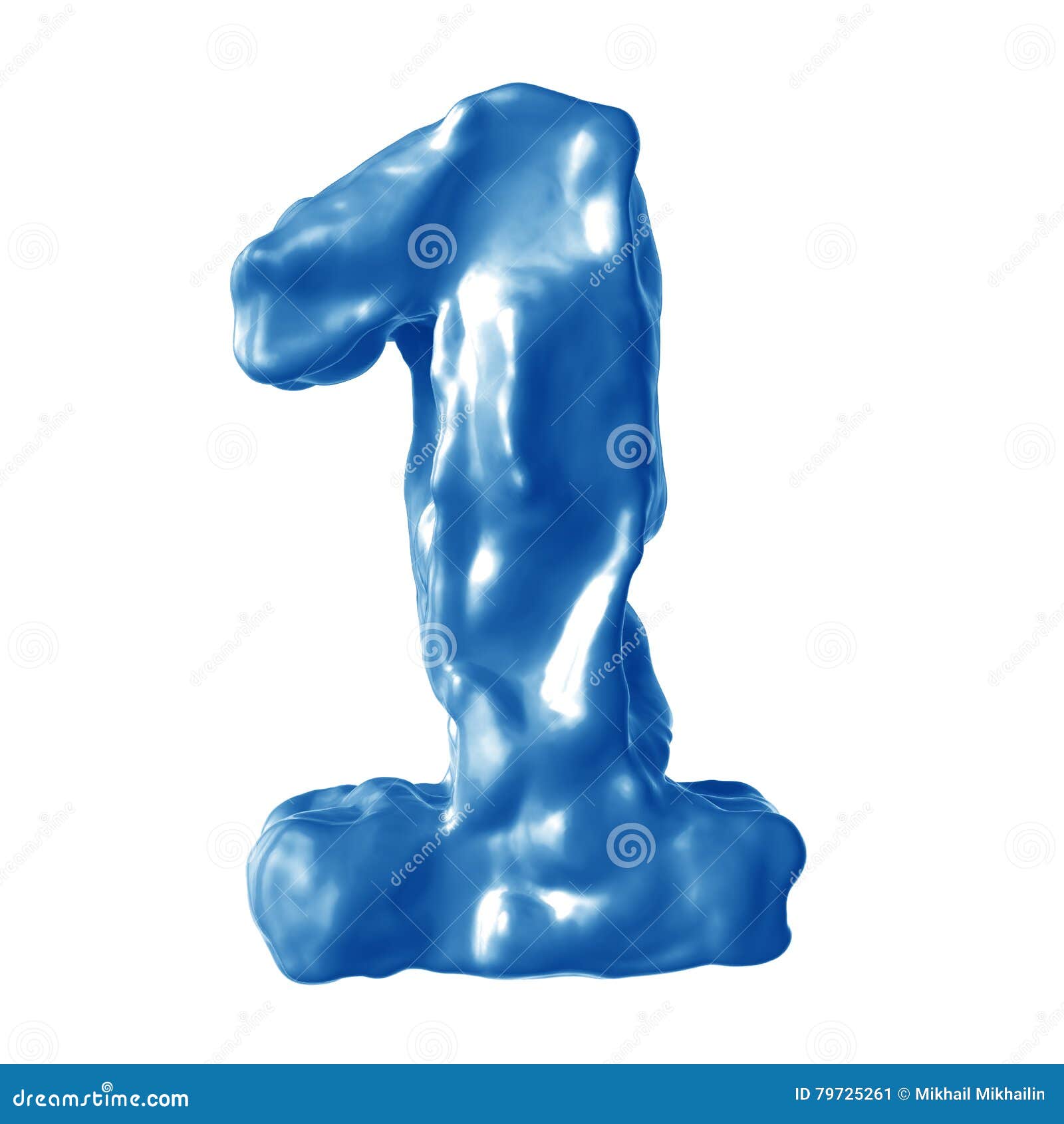 Number 1 blue milk stock image. Image of spray, enumerate - 79725261