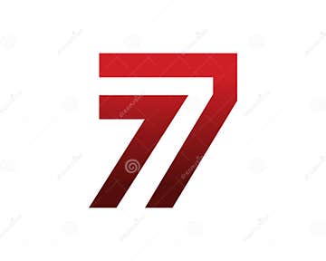 Number 7 Bold Vector Logo Icon Stock Vector - Illustration of corporate ...