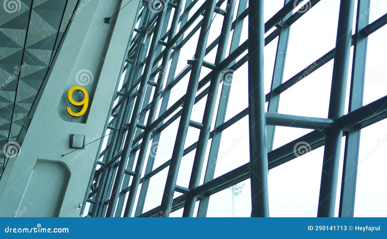 Number 9 in Building or Architecture Stock Image - Image of alphabet ...