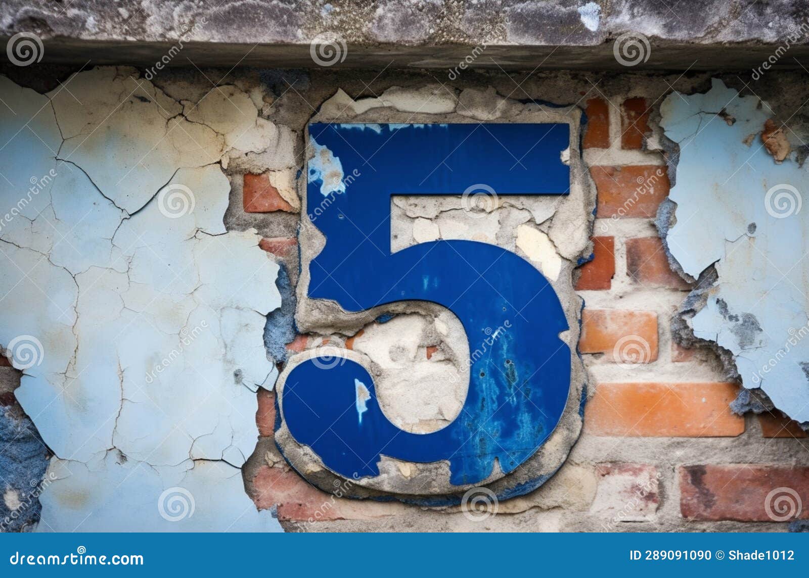 Number 5 on a Building stock illustration. Illustration of masonry ...