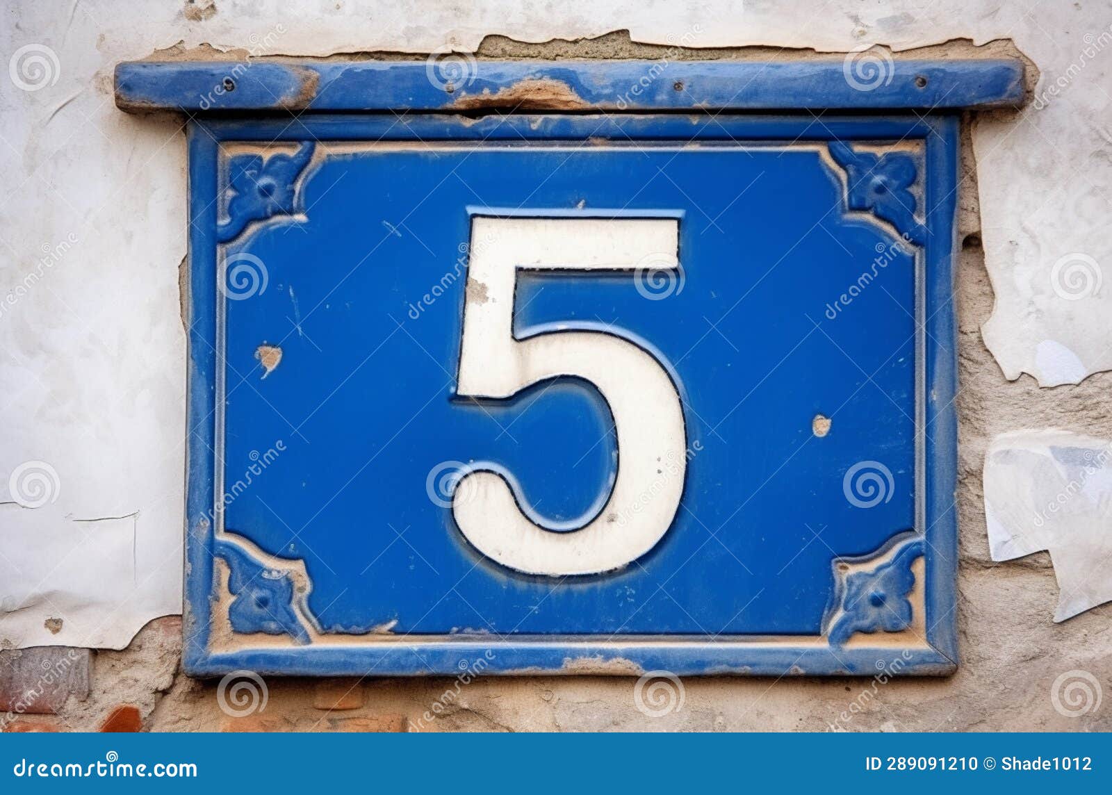 Number 5 on a Building stock illustration. Illustration of street ...