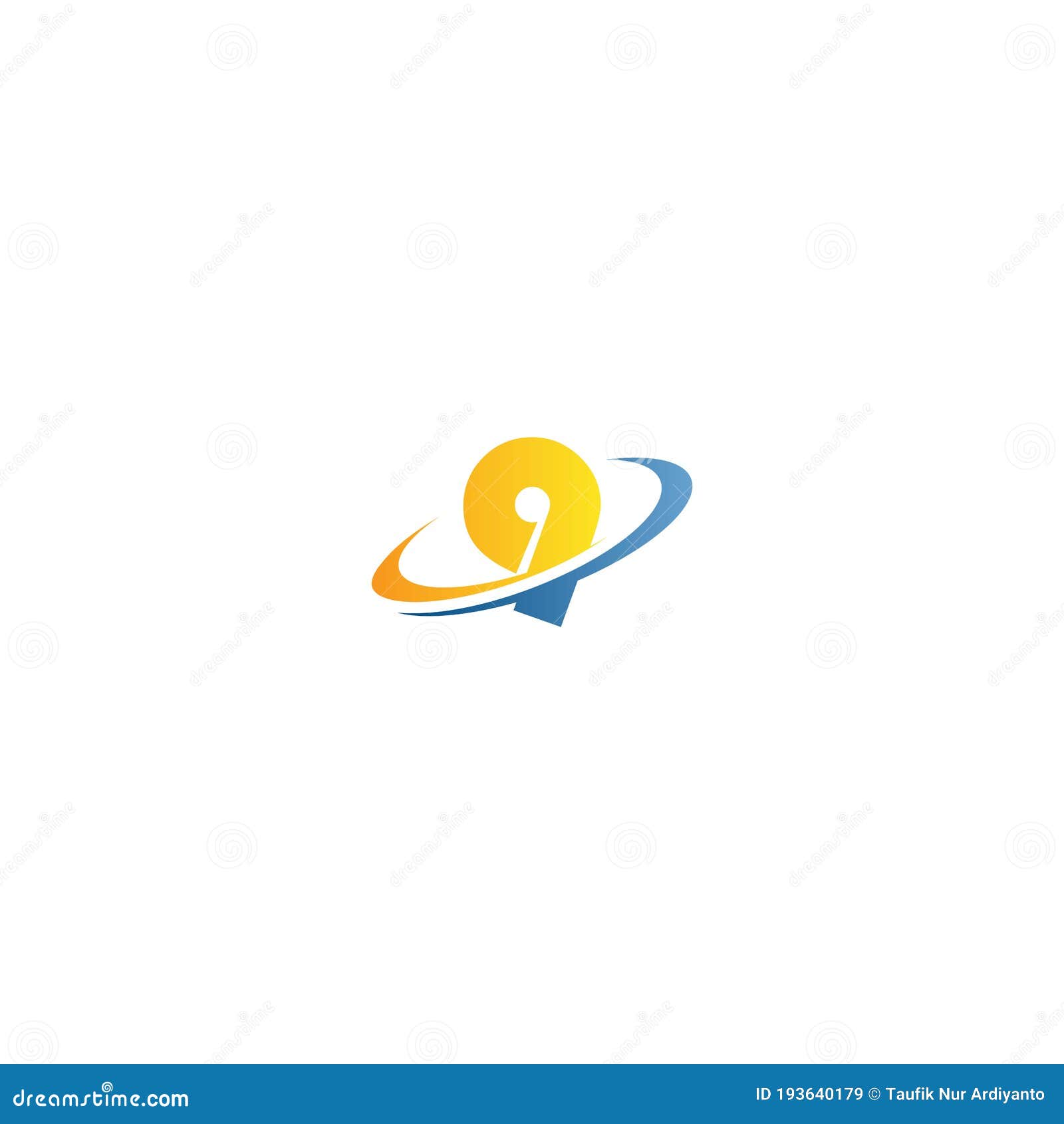 Number Circle Logo, Concept Number + Icon Circle Illustration Stock ...