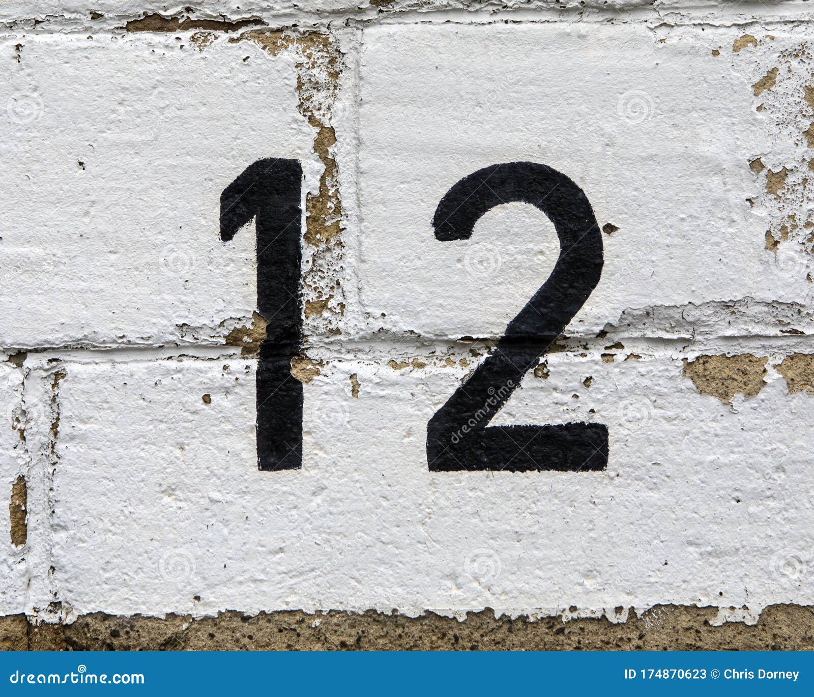 Number 12 stock image. Image of background, house, counting - 174870623