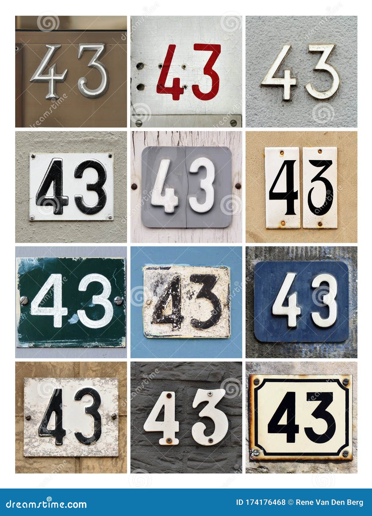 Number 43 stock photo. Image of lettering, natural, mark - 174176468