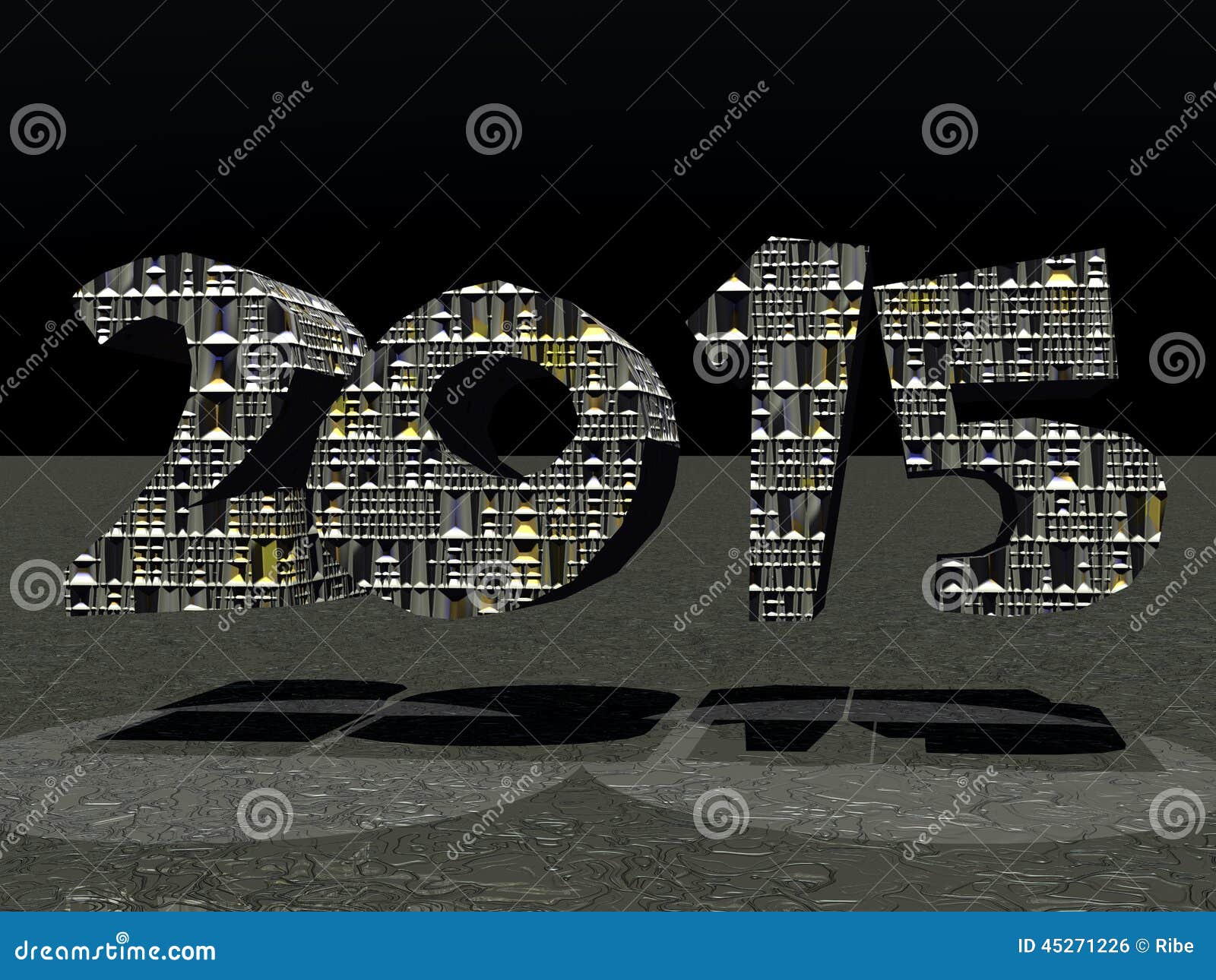 2015 Number stock illustration. Illustration of symbolic - 45271226