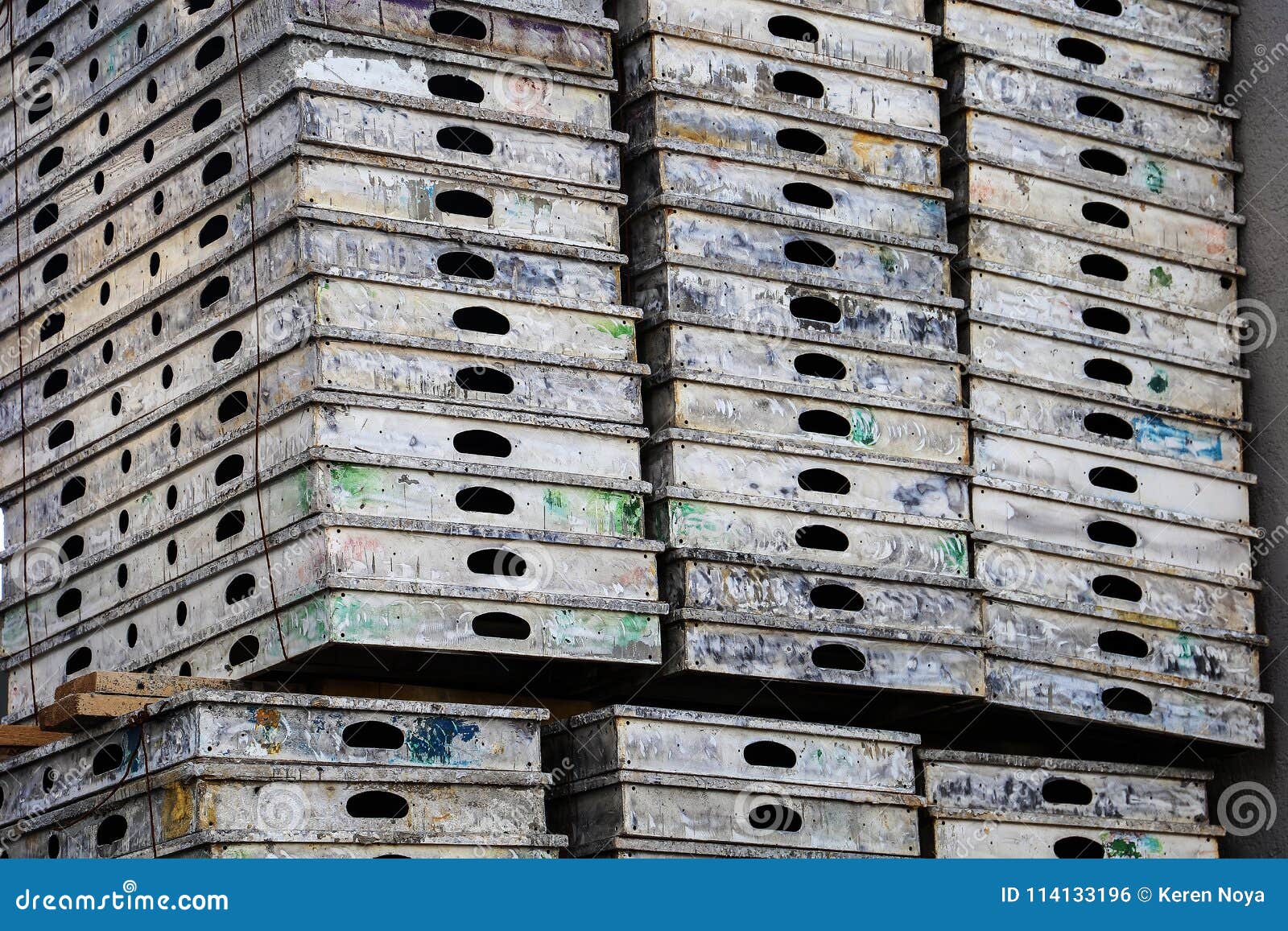 A Number of Construction Materials on the Construction Plant Stock ...