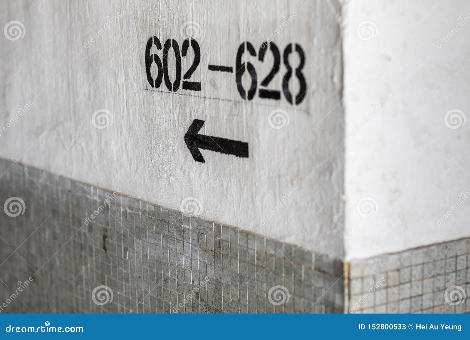 Number in Corridor of Hallway in Old House Stock Image - Image of ...