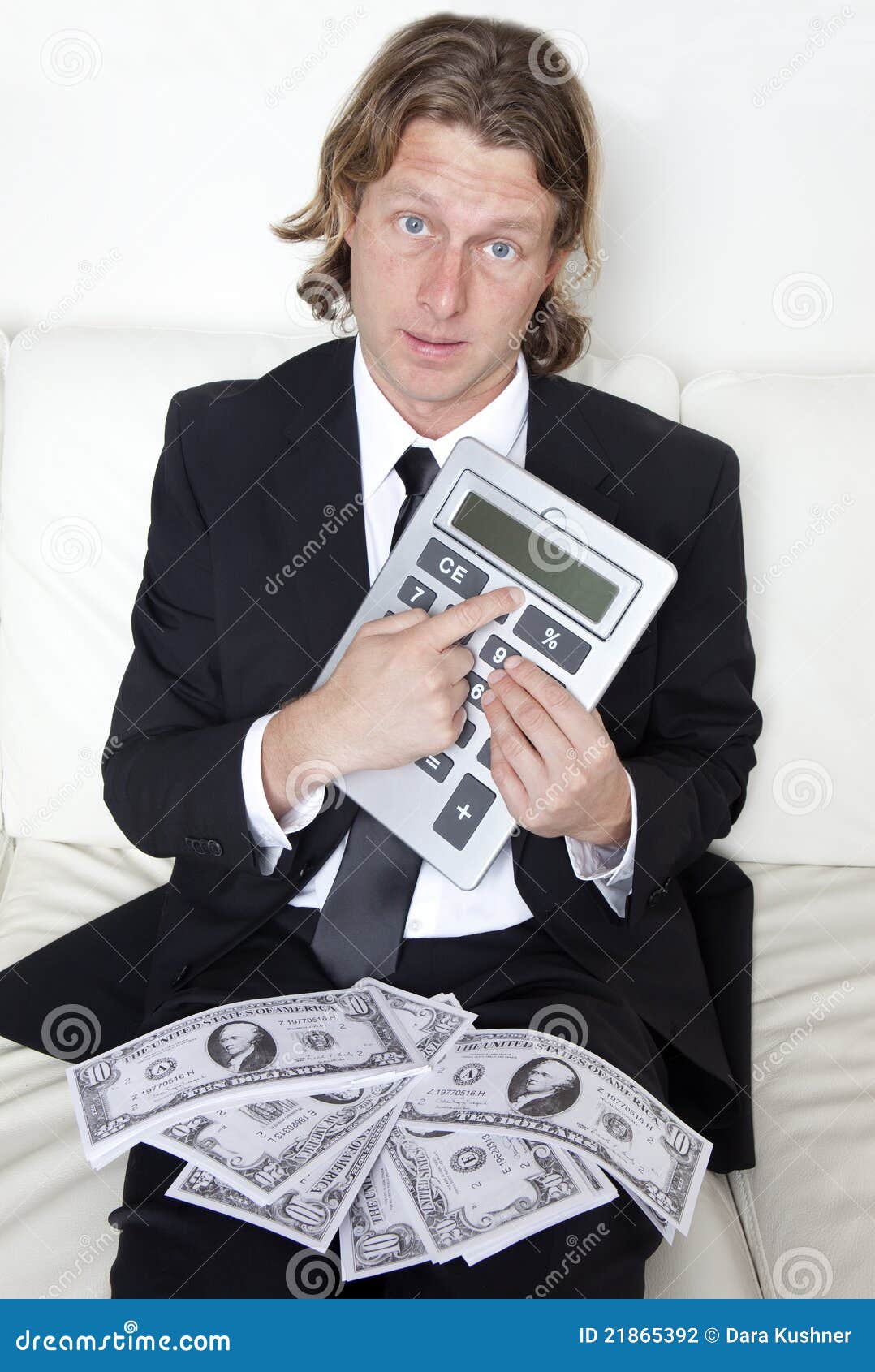 Number Crunching stock photo. Image of wealth, cash, caucasian - 21865392