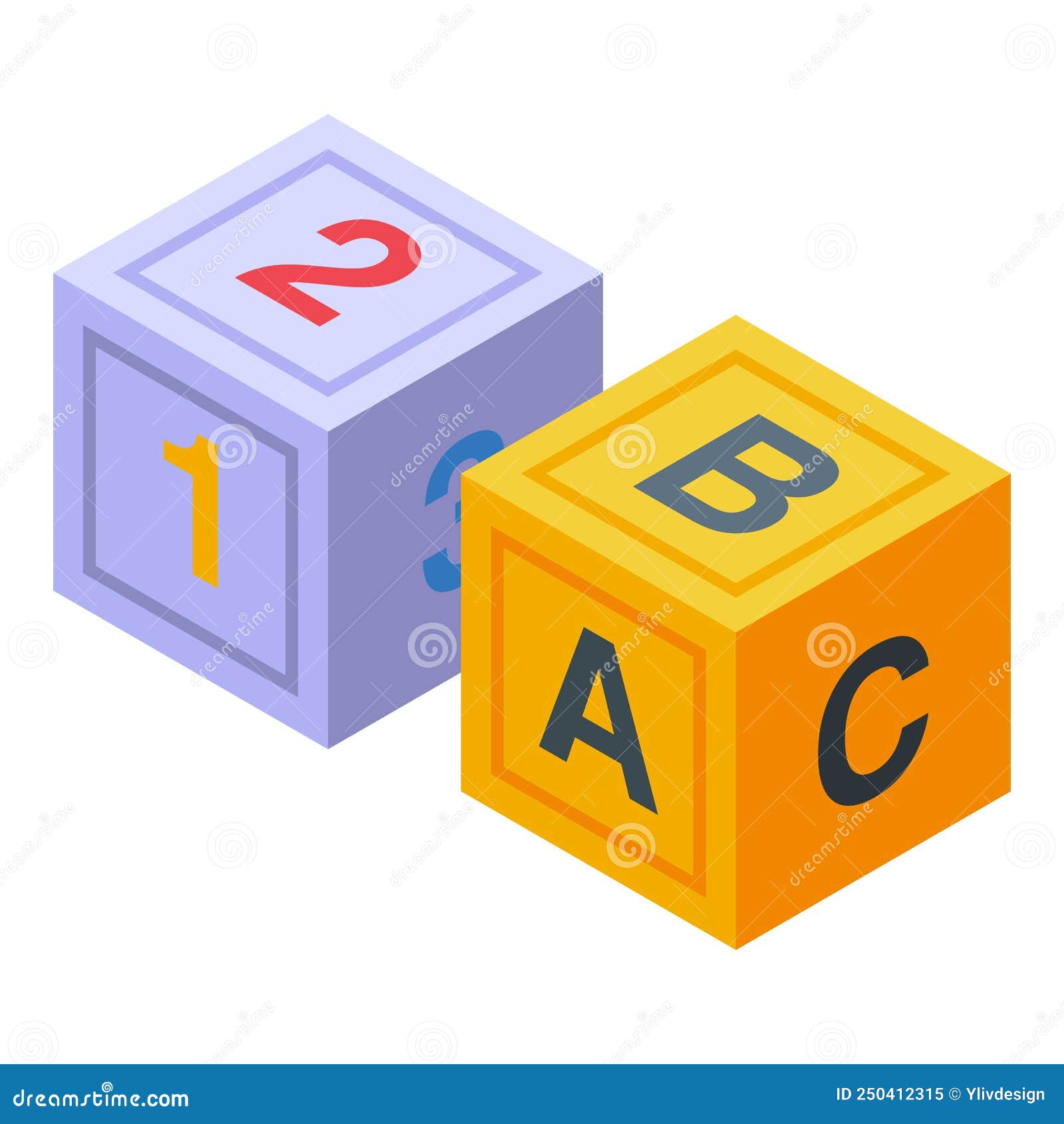 Number Cube Of Date, Background Design With Sakura Flower On The Green ...