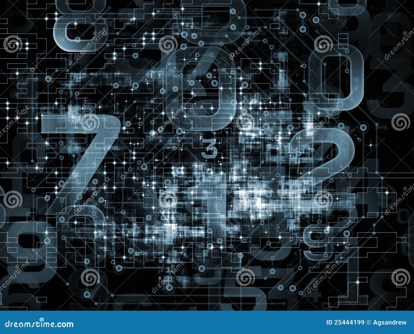 Number Design stock illustration. Illustration of virtual - 25444199