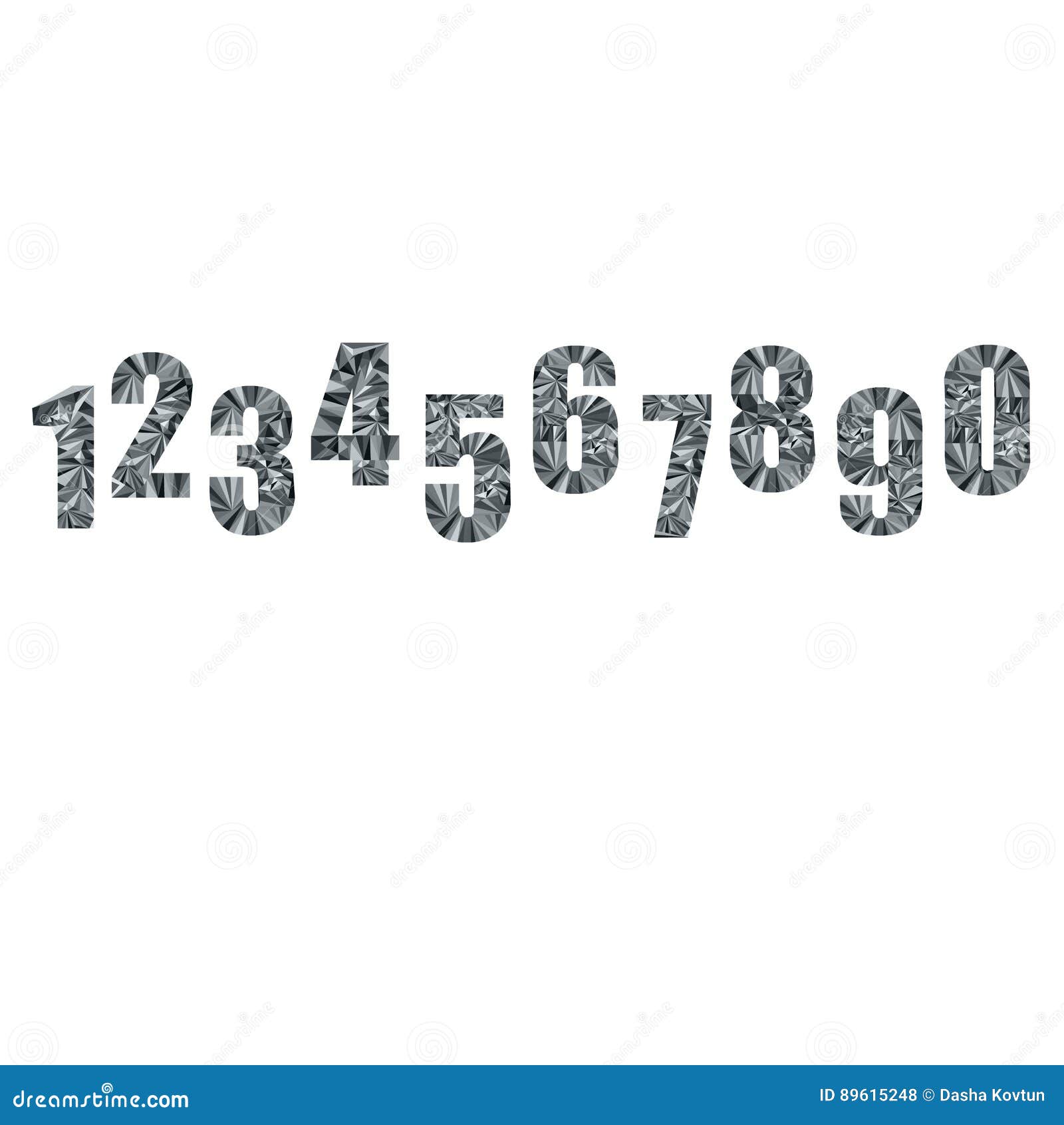 Number Design Symbol Numeral School Sign Stock Illustration ...