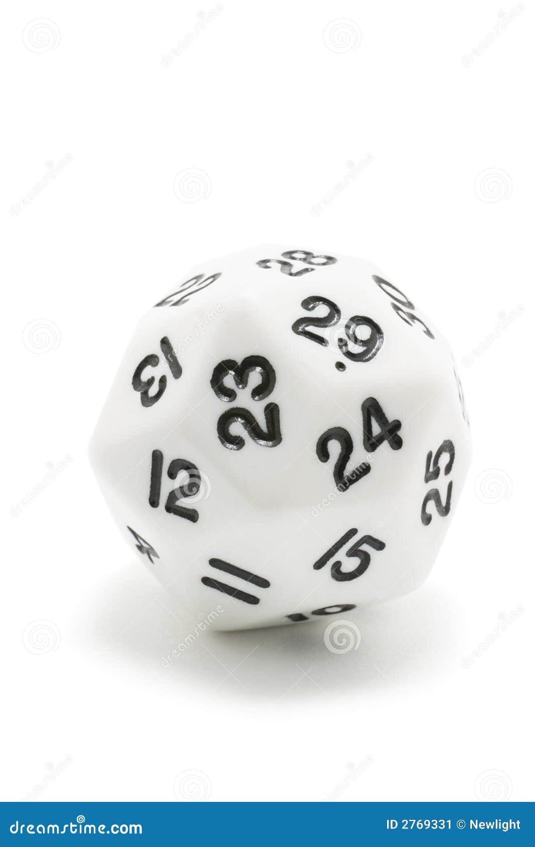 Number Dice stock image. Image of shape, leisure, activity - 2769331