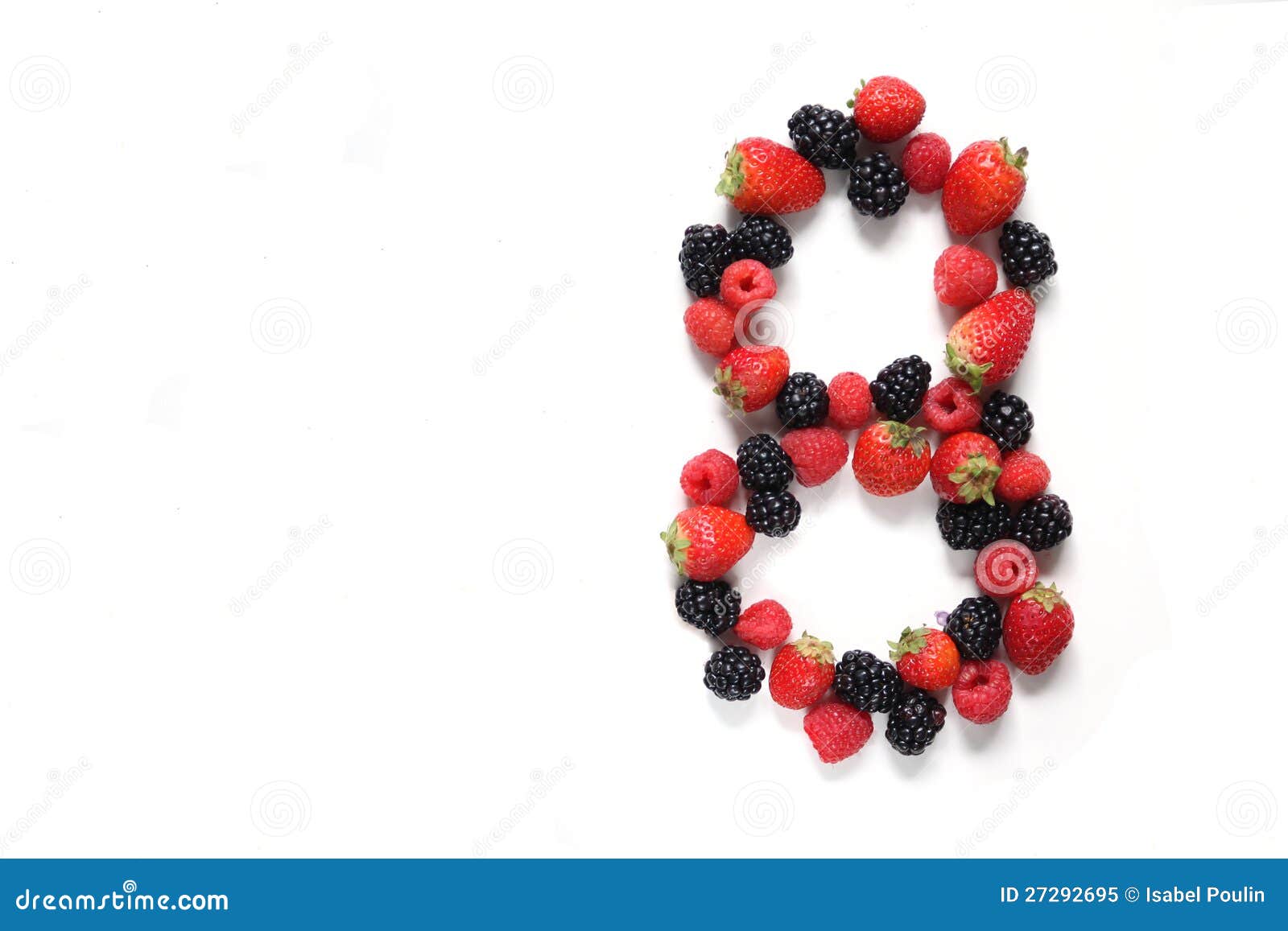 Number eight with fruits stock image. Image of health - 27292695