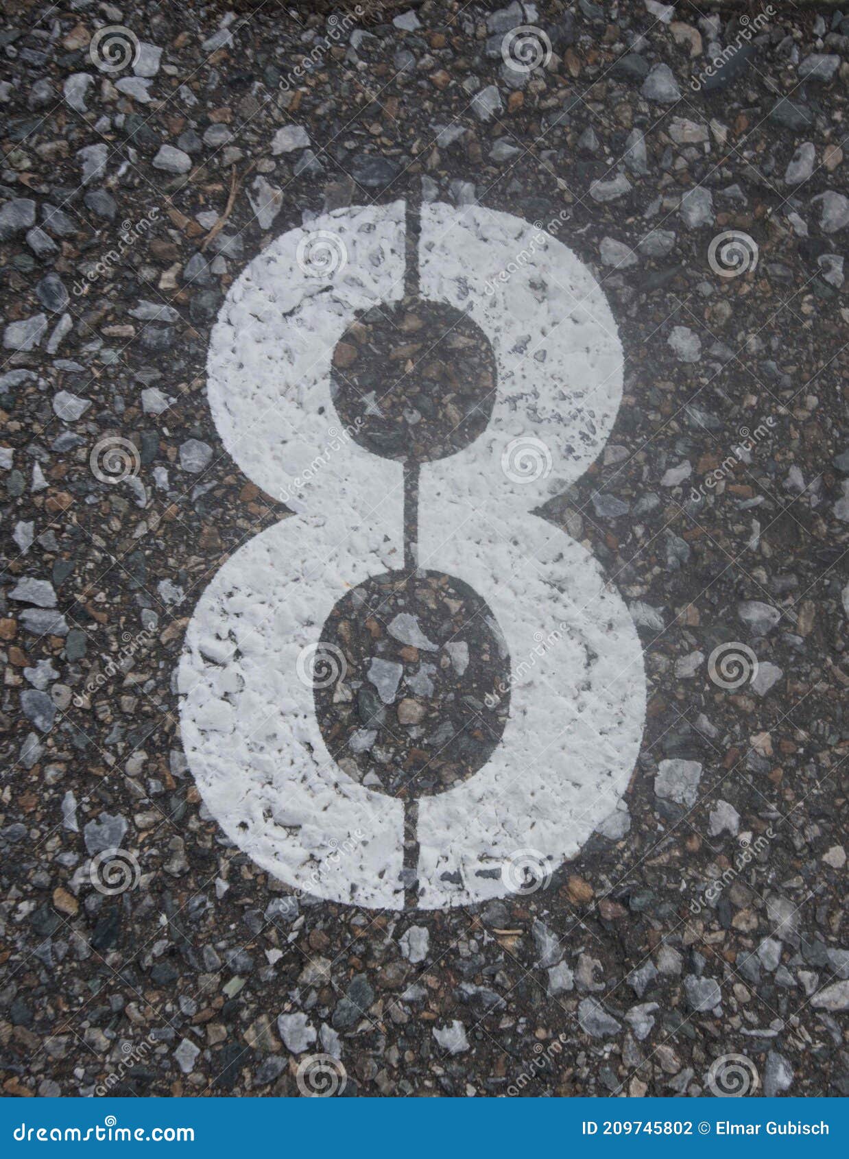 The Number Eight, Numerical Symbol 8 Stock Photo - Image of sign ...