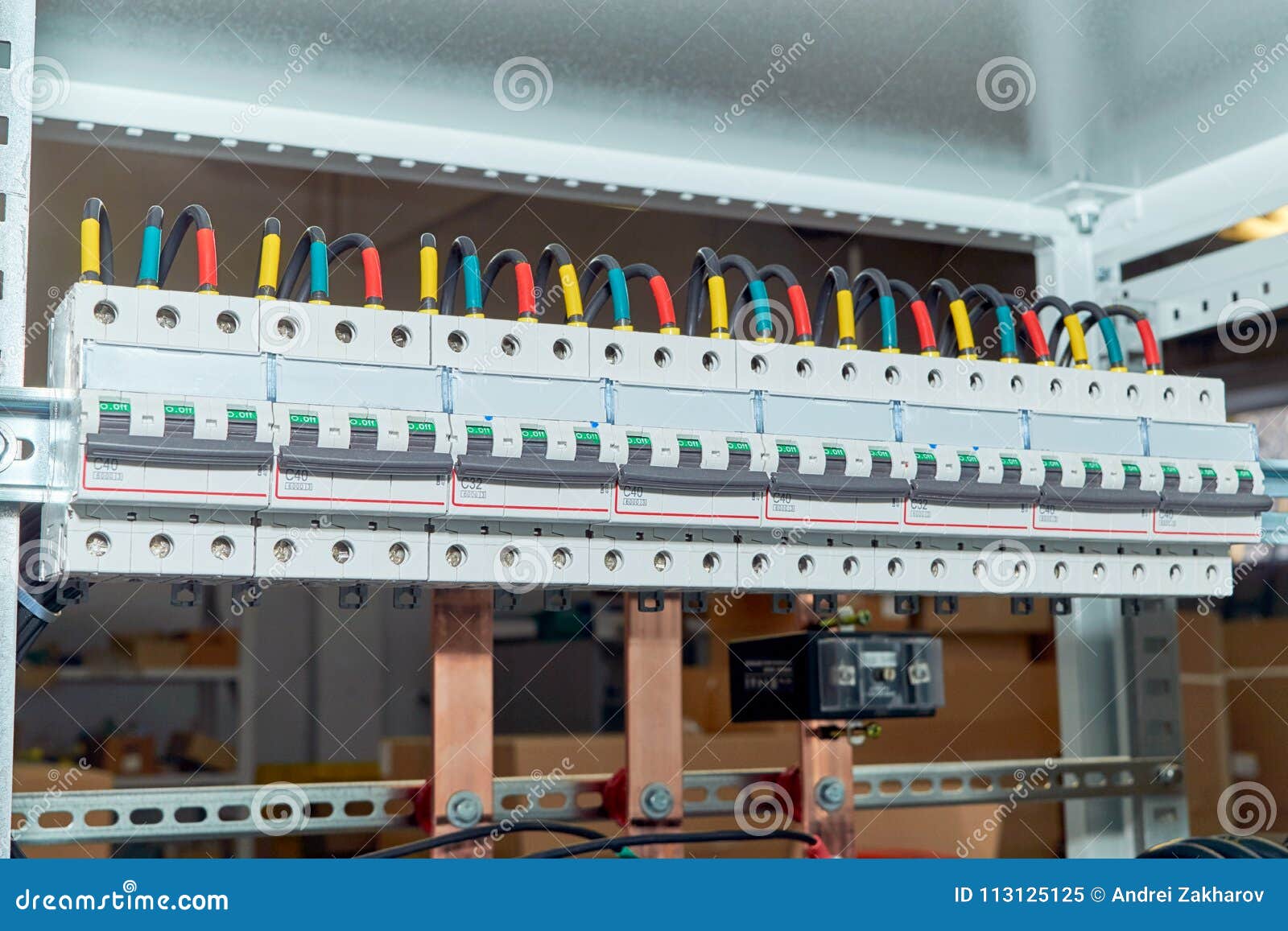Number Of Electrical Wires Or Cables Connected To The Modular Circuit ...