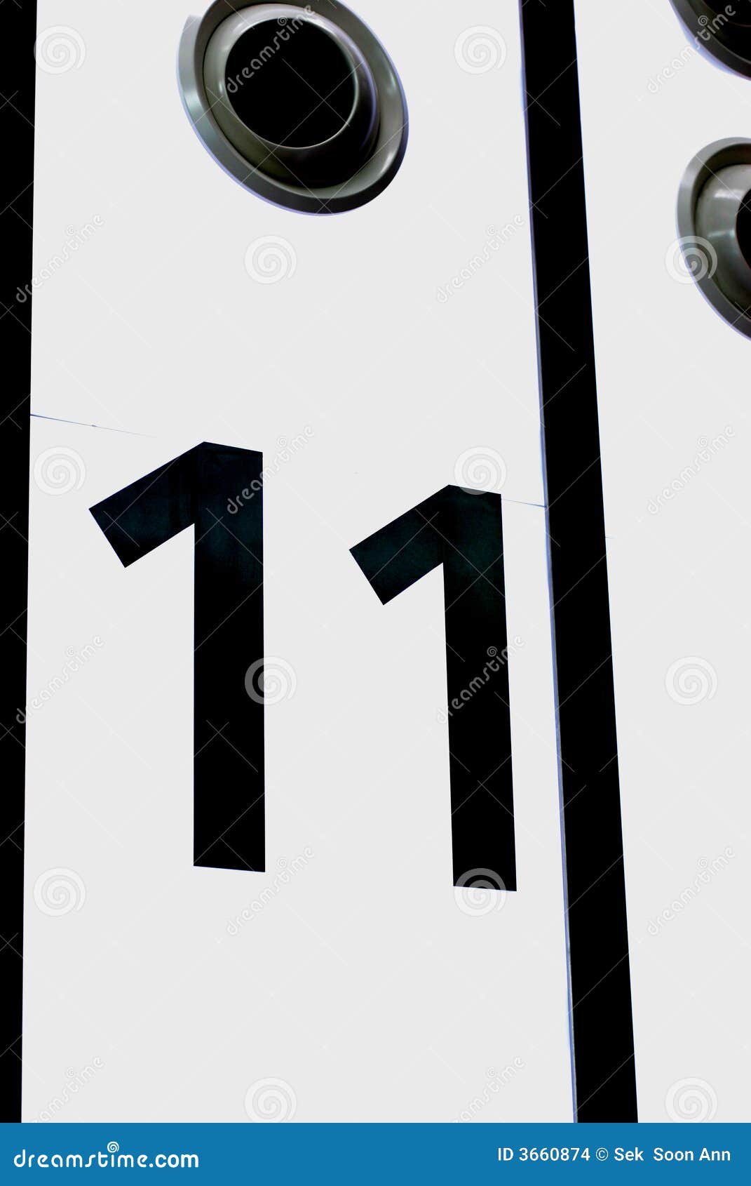 The number eleven stock photo. Image of changi, terminal - 3660874