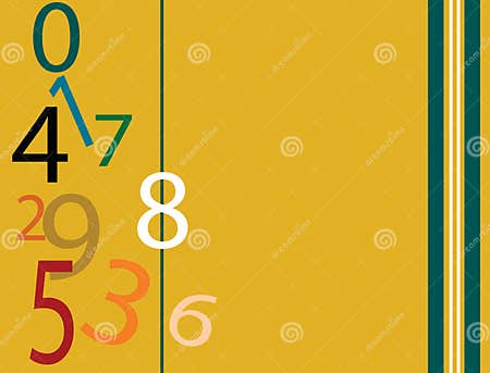 Number falling stock illustration. Illustration of accounting - 610039