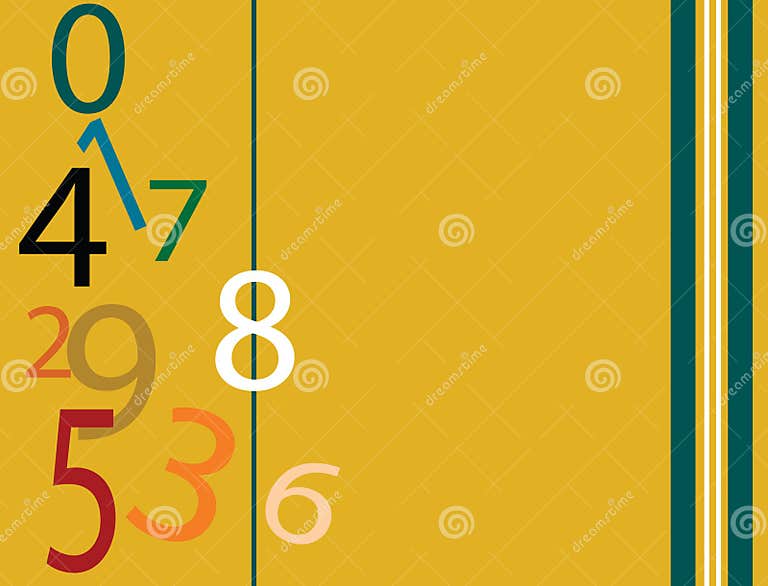 Number falling stock illustration. Illustration of accounting - 610039