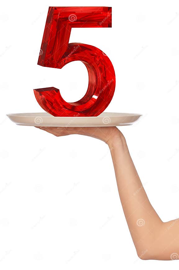 Number five stock photo. Image of digit, business, success - 14627118