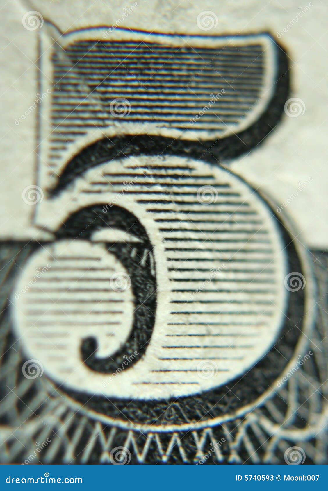 Number Five stock image. Image of business, number, isolated - 5740593