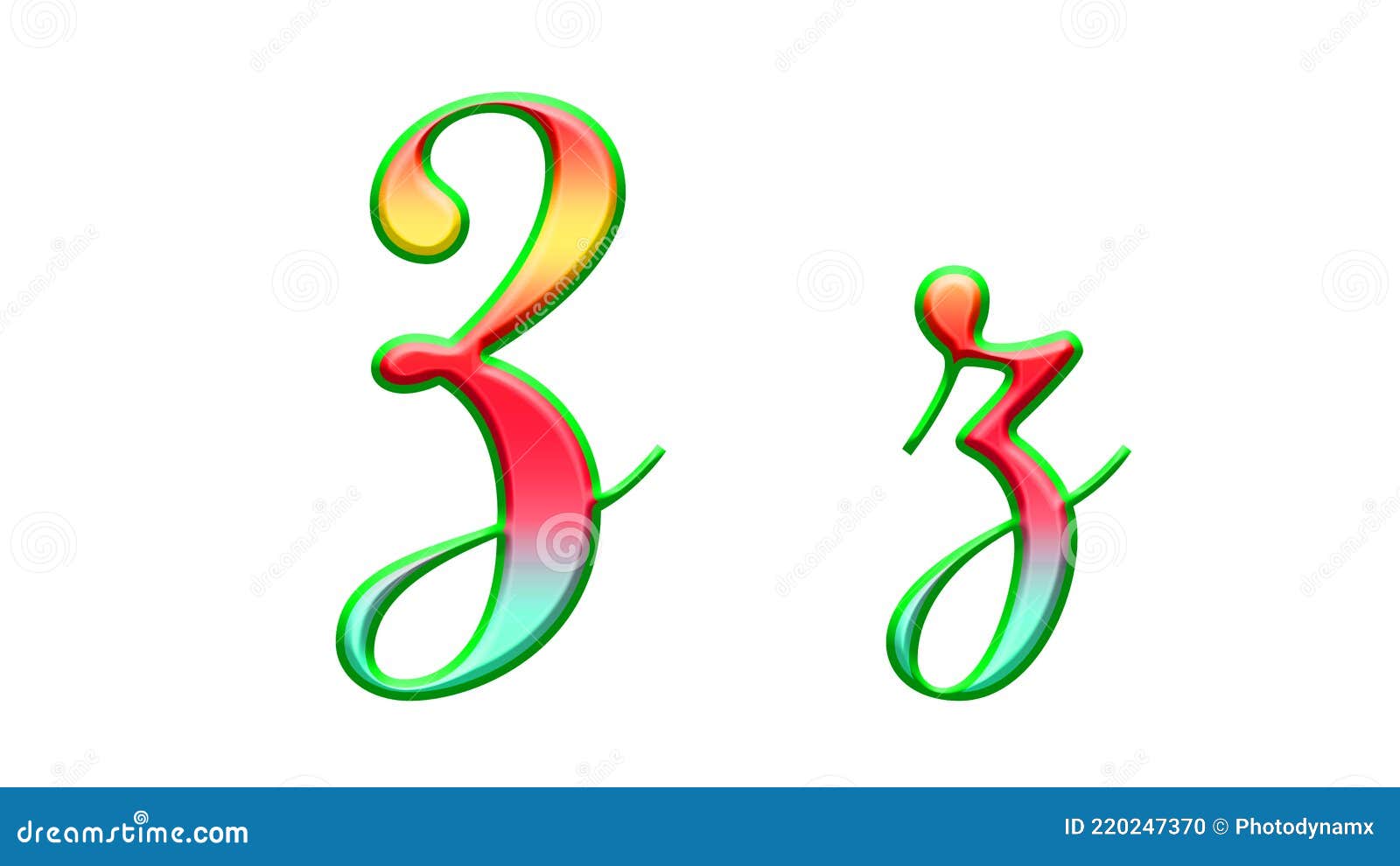 Number Five Smooth Font Fonts Letters Letter Alphabet Text Graphics ...