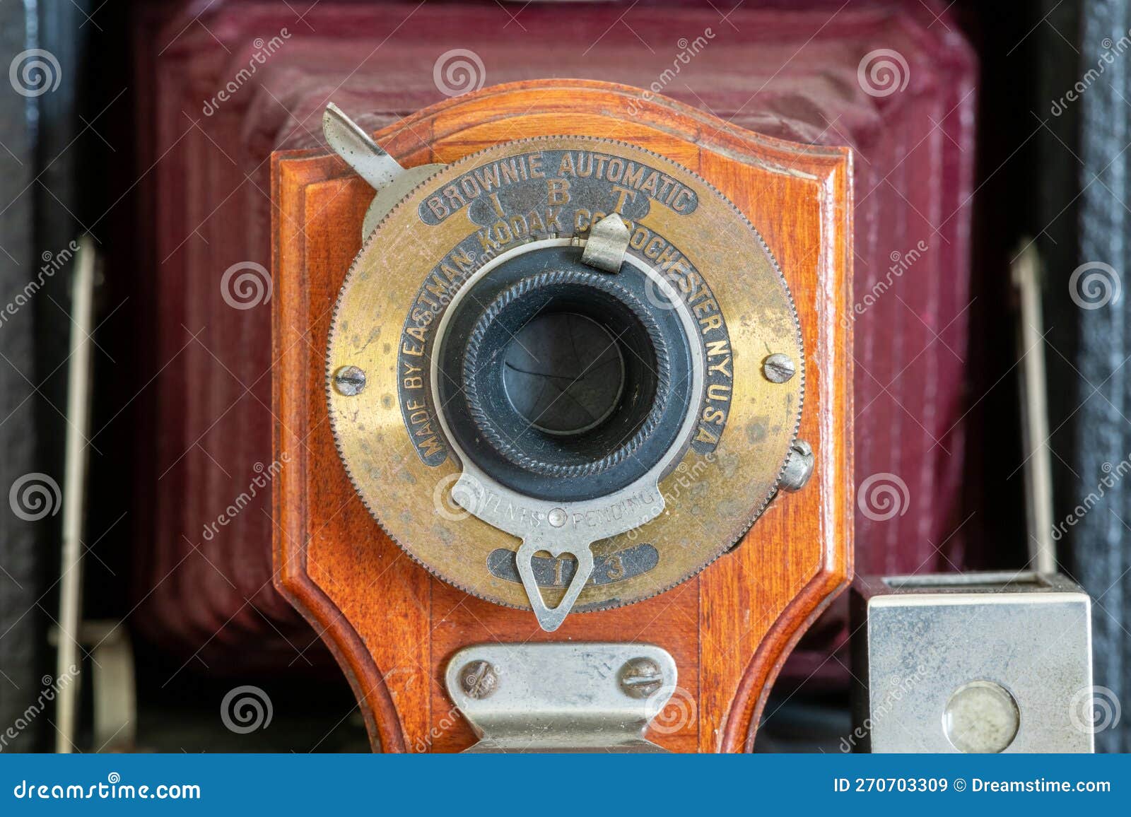 Number 2 Folding Brownie Camera Model a Editorial Stock Image - Image ...