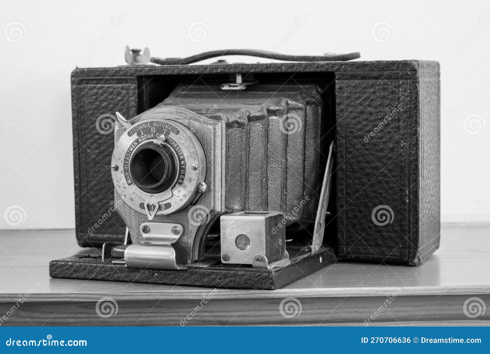 Number 2 Folding Brownie Camera Model a Stock Photo - Image of still ...