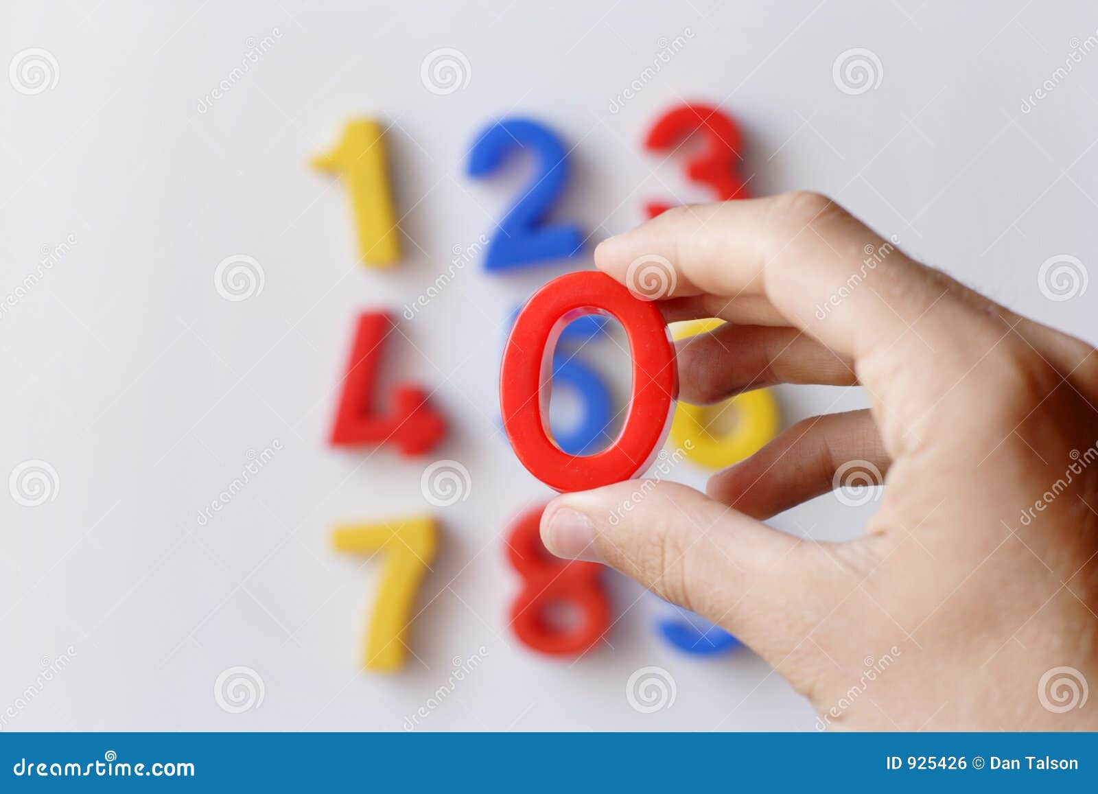 Number fridge magnets stock photo. Image of children, magnets - 925426