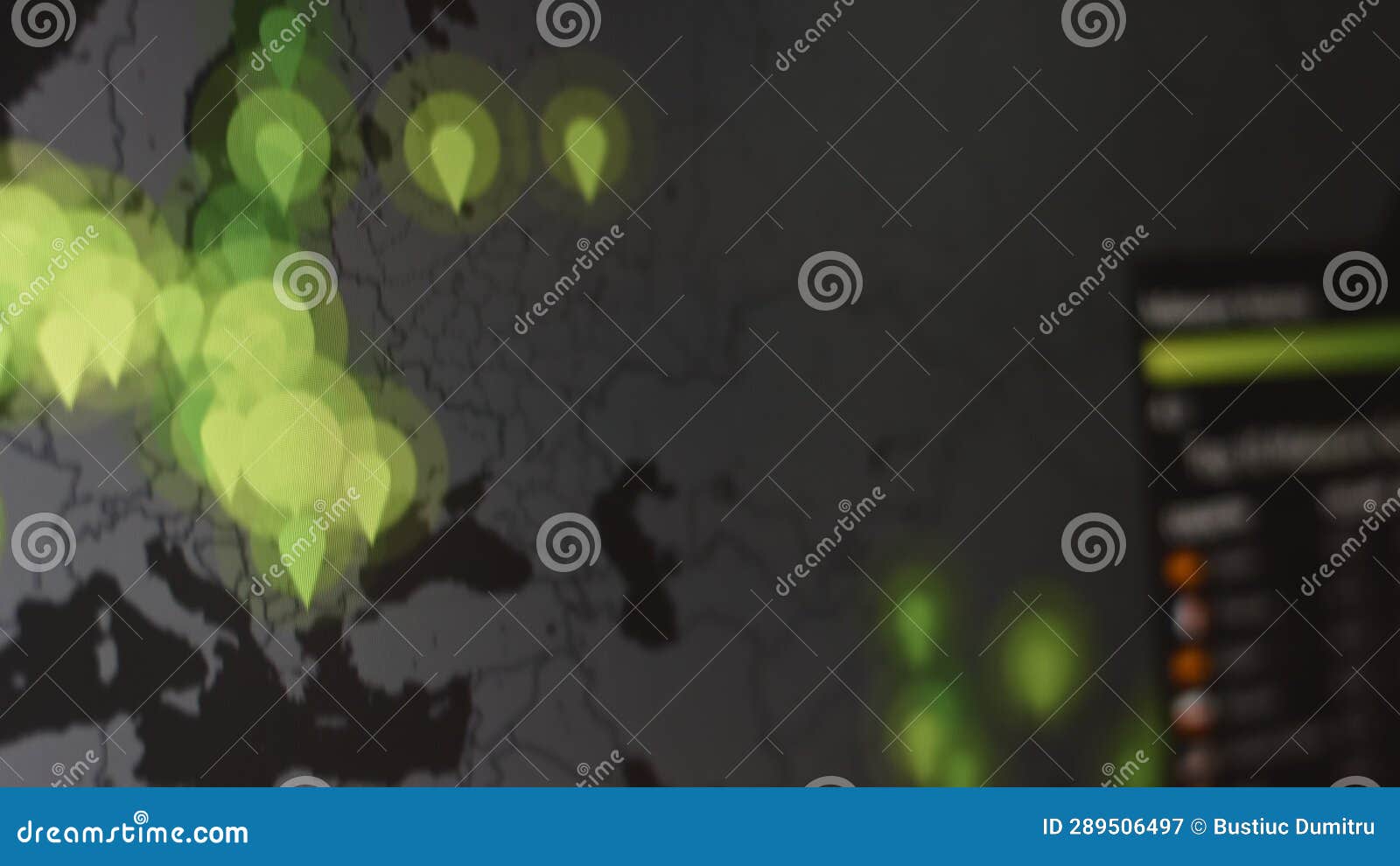 Europe Map of Number of Gadgets and Computers Infected with Virus ...