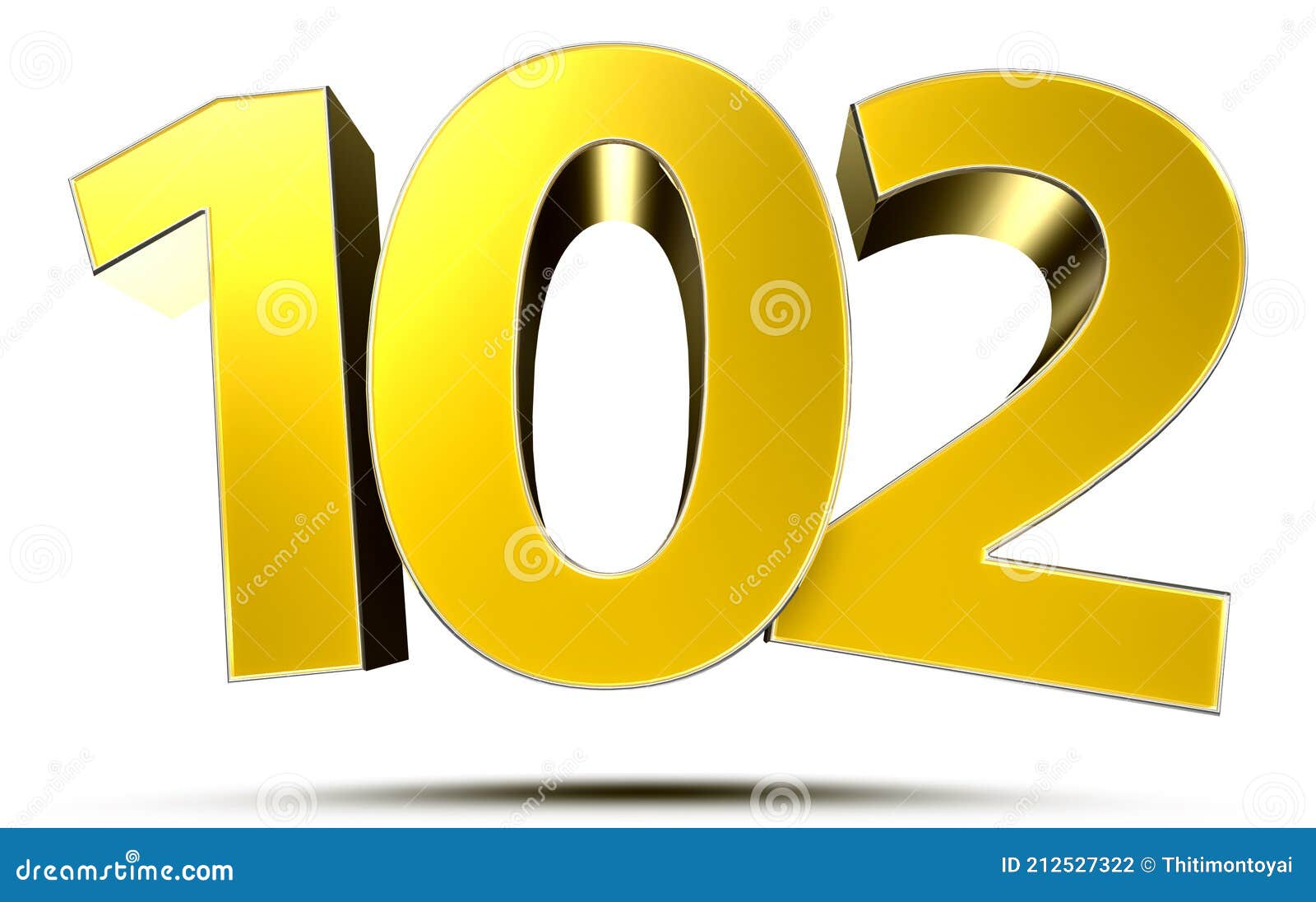 Number 102. Stock Photography | CartoonDealer.com #212527322