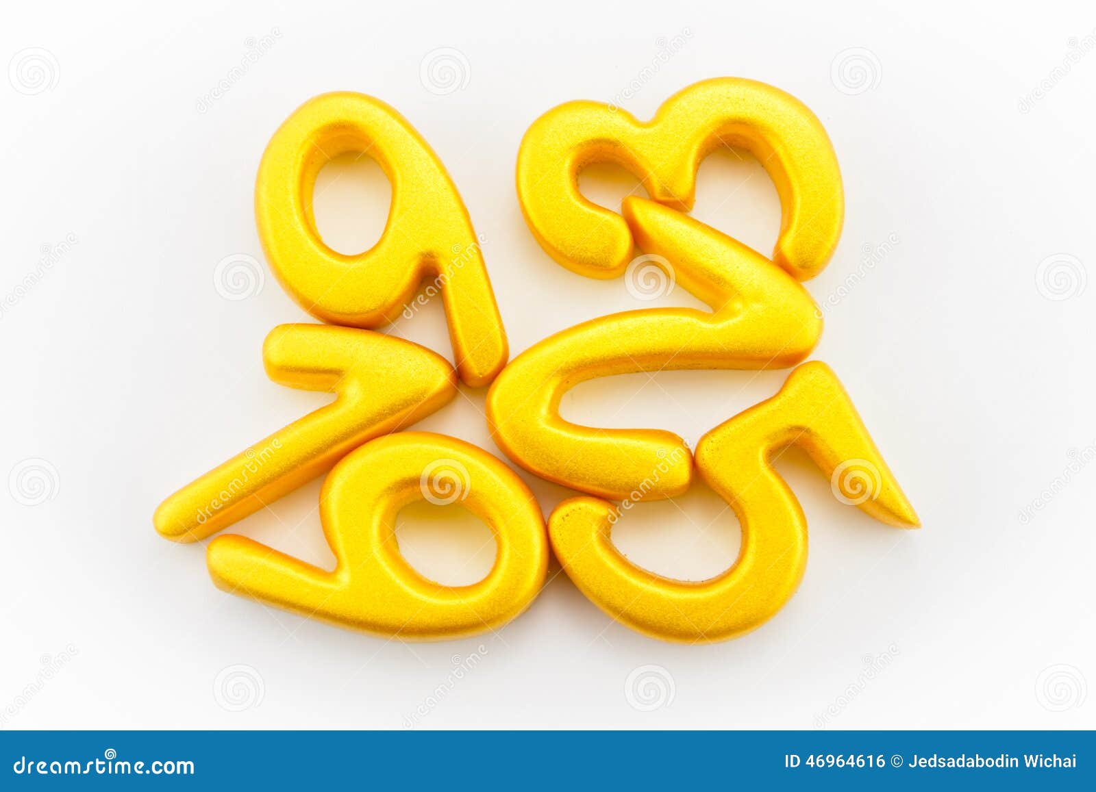 Number 85 Gold Celebration Candle On A Glitter Background Stock Image ...