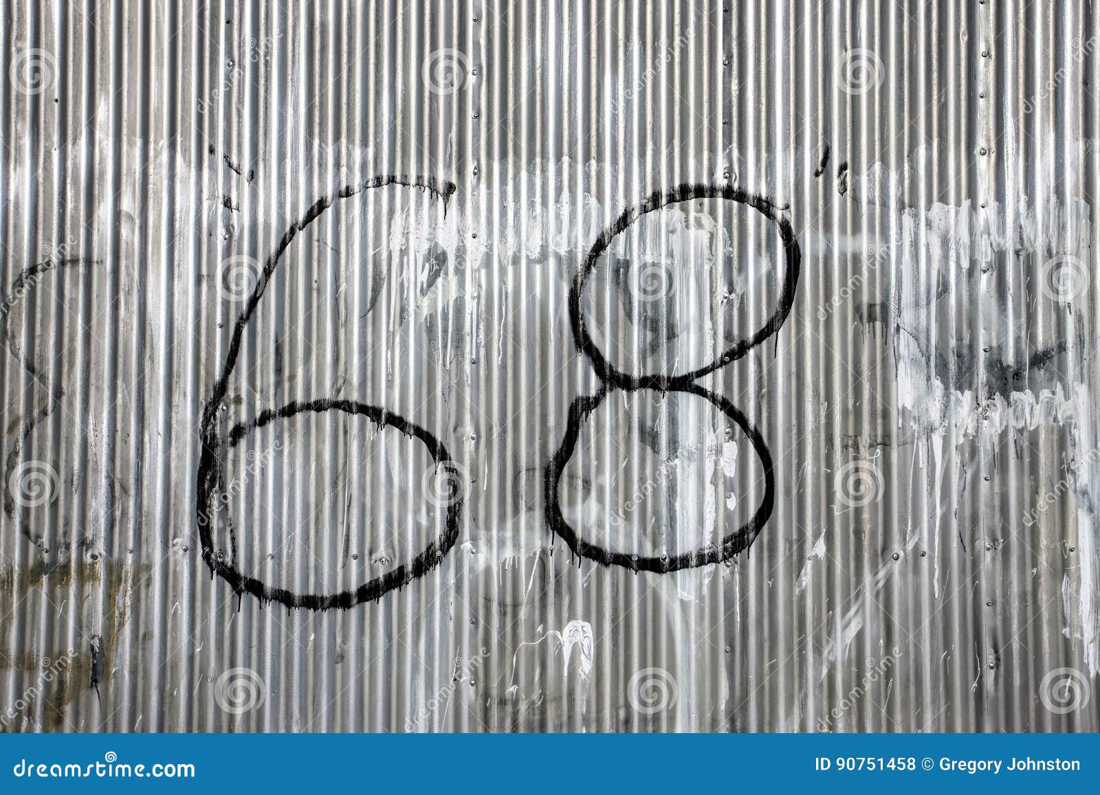 Number 68 graffiti. stock photo. Image of texture, dirty - 90751458